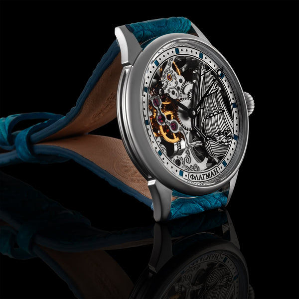 Handmade Skeleton Mechanical Watch – Custom Steampunk Design | ART ...