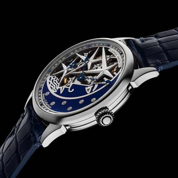 Handmade Skeleton Moon Watch – Space-Inspired Timepiece for Men | ART ...