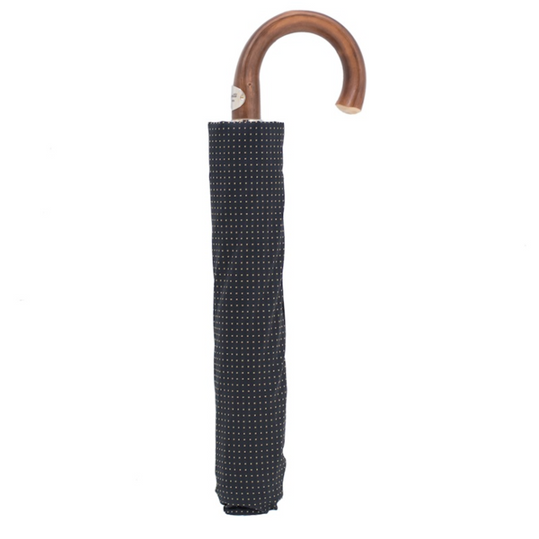 Classic Design Wooden Handle Classic Black Folding Umbrella | ART ...