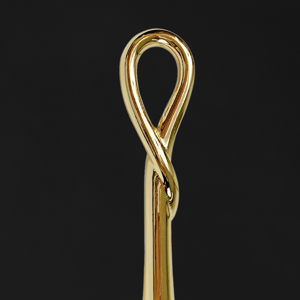 Designer Gold-plated 24K Walking Stick with Crystals | ART WALKING STICKS