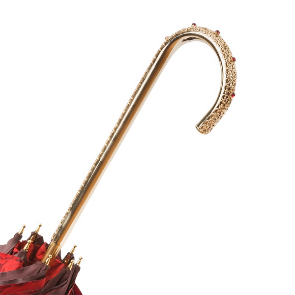 Floral Design Red Roses Umbrella - Designer Umbrella for Women | ART ...