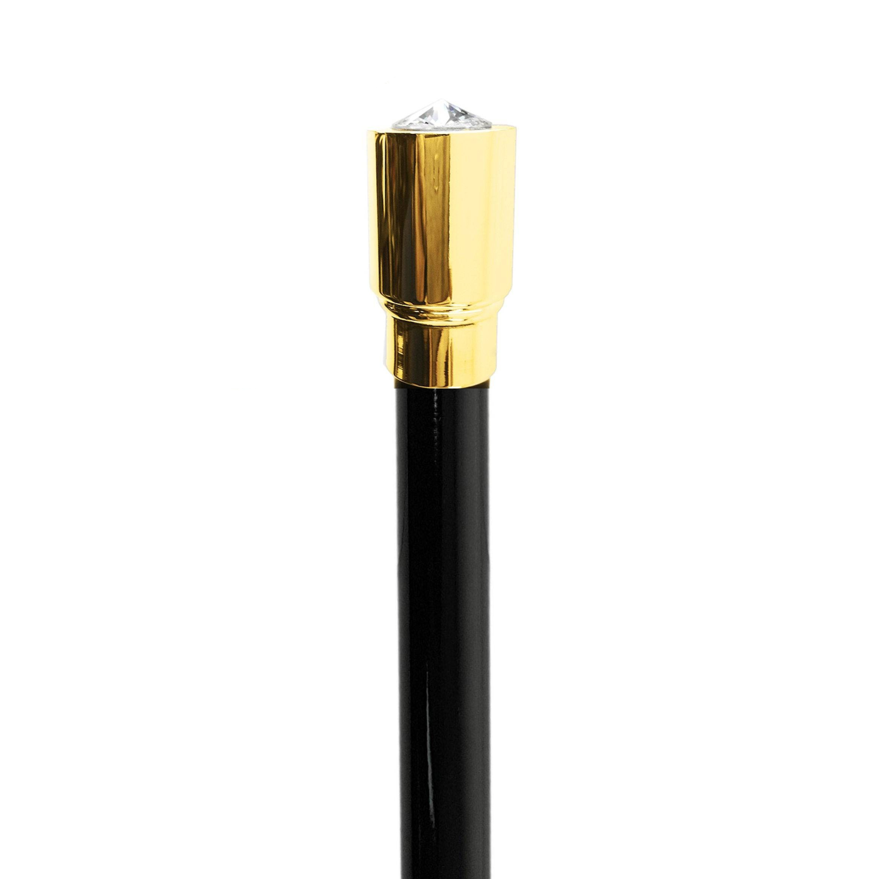 Unique Luxurious 24K Gold-plated Walking Stick | ART WALKING STICKS