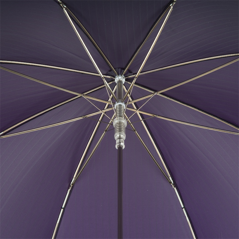 Handcrafted Designer Purple Umbrella with Silver Lion Handle | ART ...
