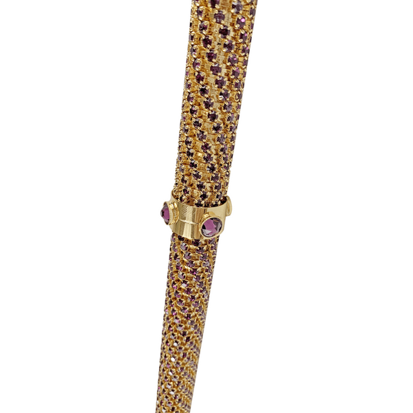Classic Luxury Gold-plated 24K Walking Cane with Crystals | ART WALKING ...