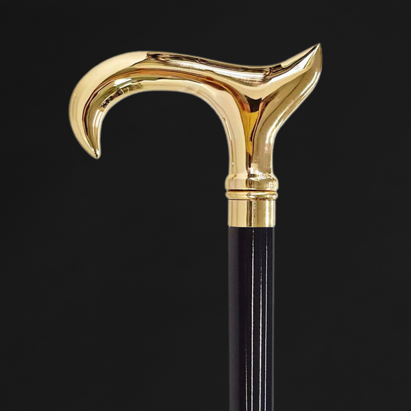 Classic Designer Shiny Metal Walking Stick | ART WALKING STICKS