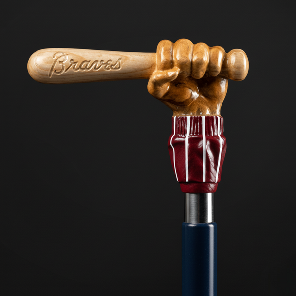 Baseball Bat Walking Cane New York Yankees, Sports Themed Walking Cane