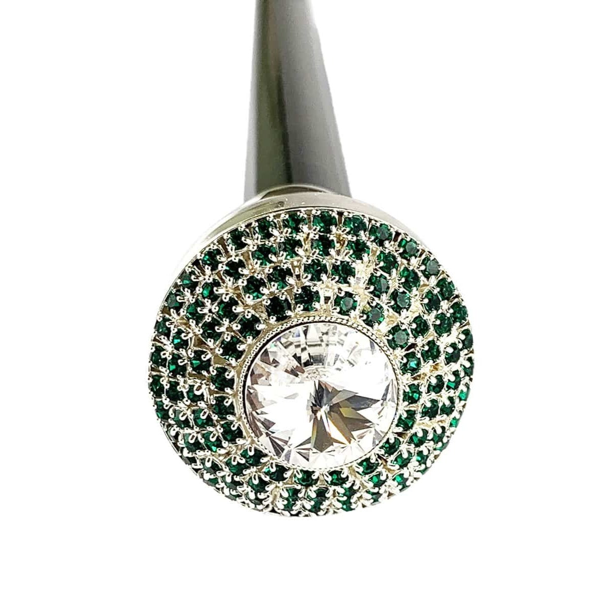 Luxury Walking Stick with Swarovski Crystal Stone
