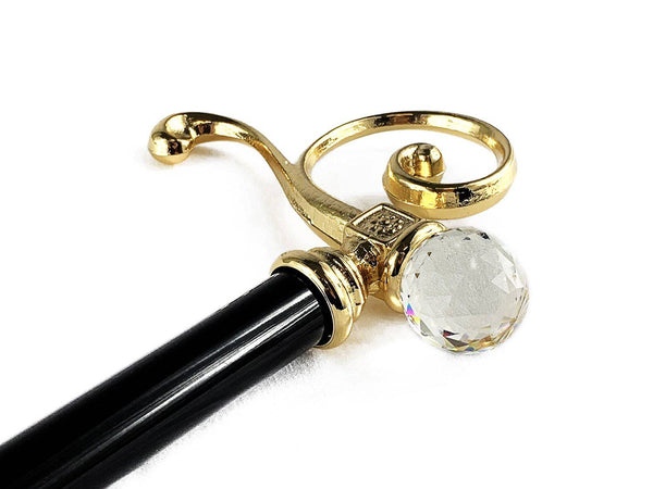 Exclusive Walking Cane With Swarovski Crystal | ART WALKING STICKS