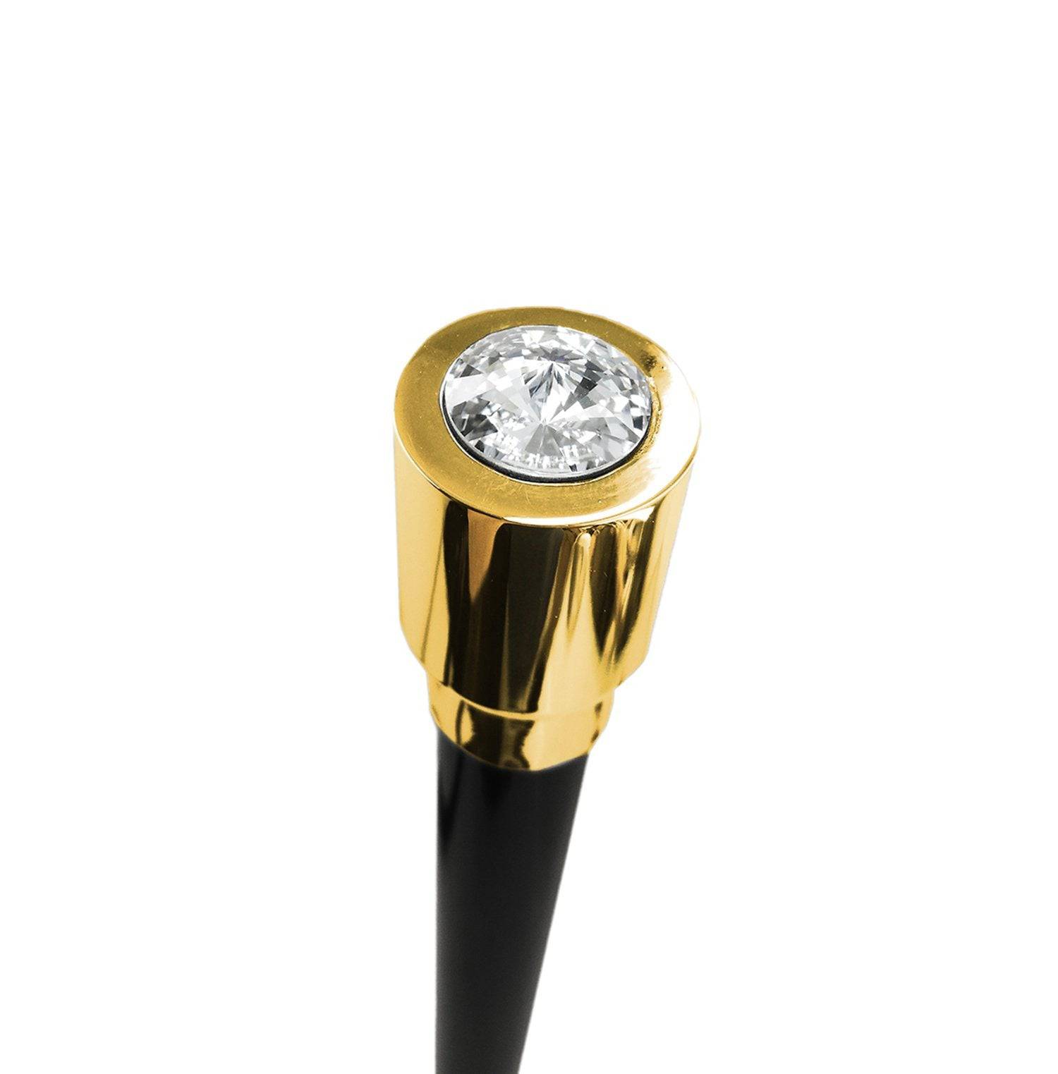 Unique Luxurious 24K Gold-plated Walking Stick | ART WALKING STICKS