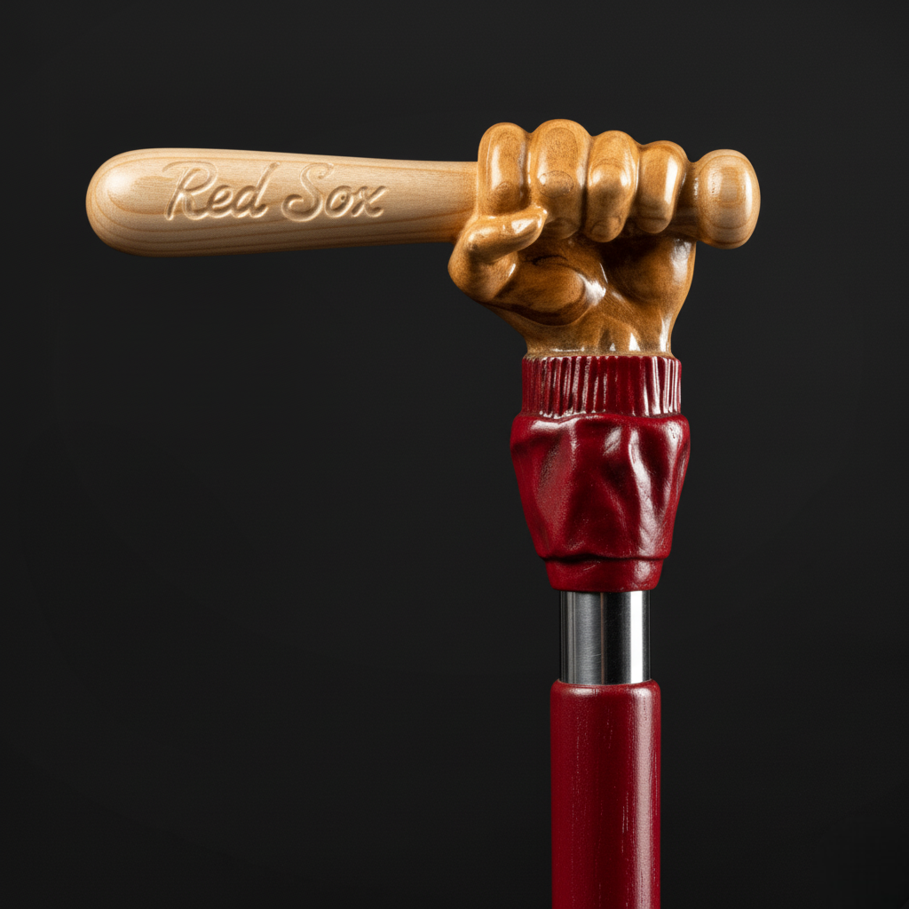 Baseball Bat Walking Cane New York Yankees, Sports Themed Walking Cane