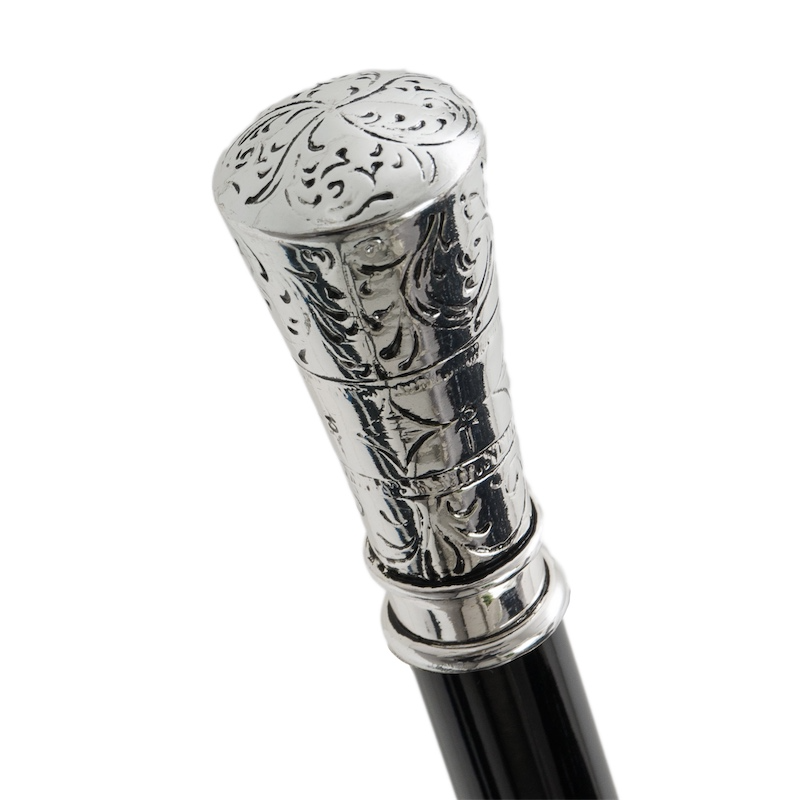 Classic Silver Formal Canes Capstick Hardwood Shaft, Dress Cane | ART ...