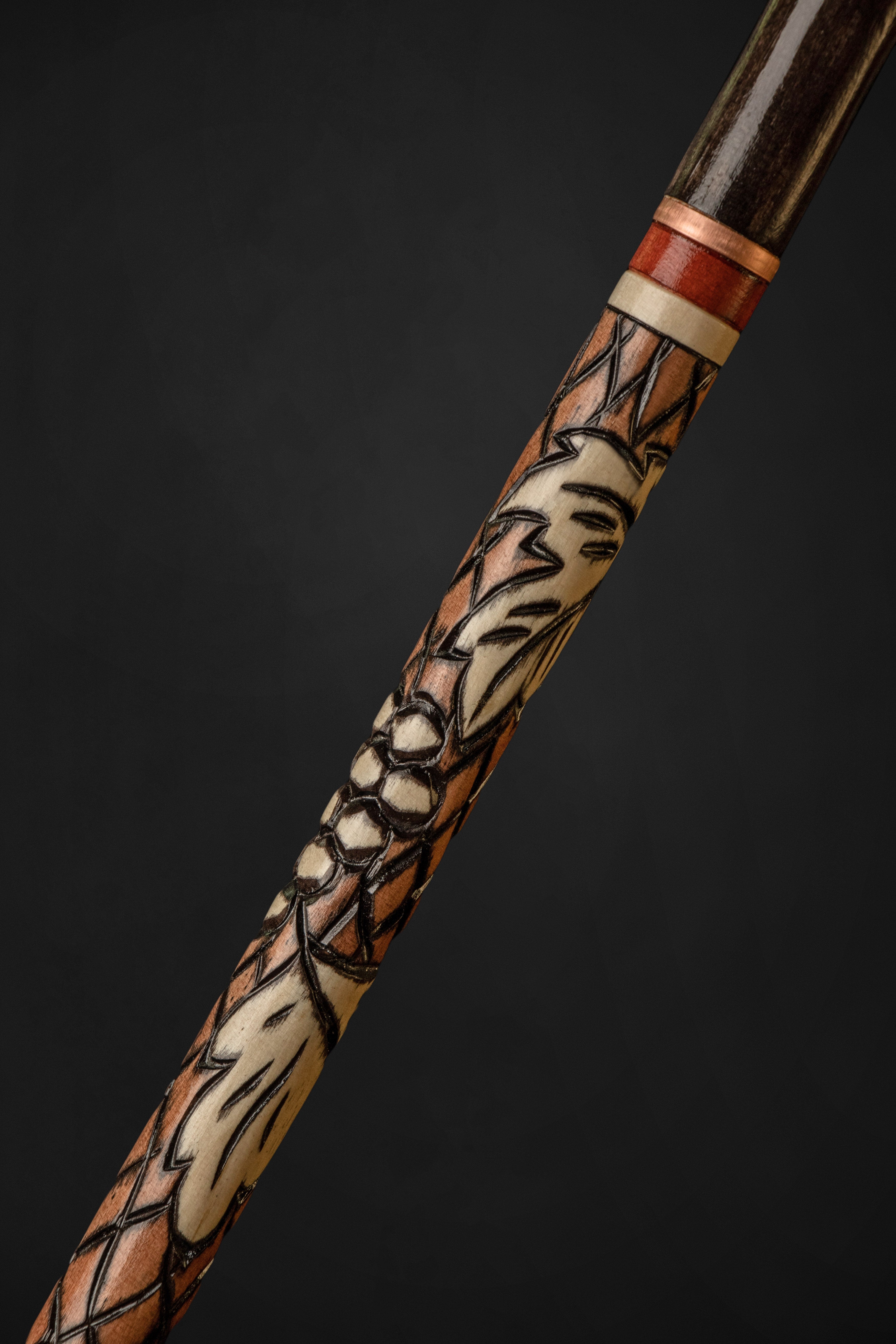Walking Cane for Women Vine, Fancy Design Handcrafted Cane