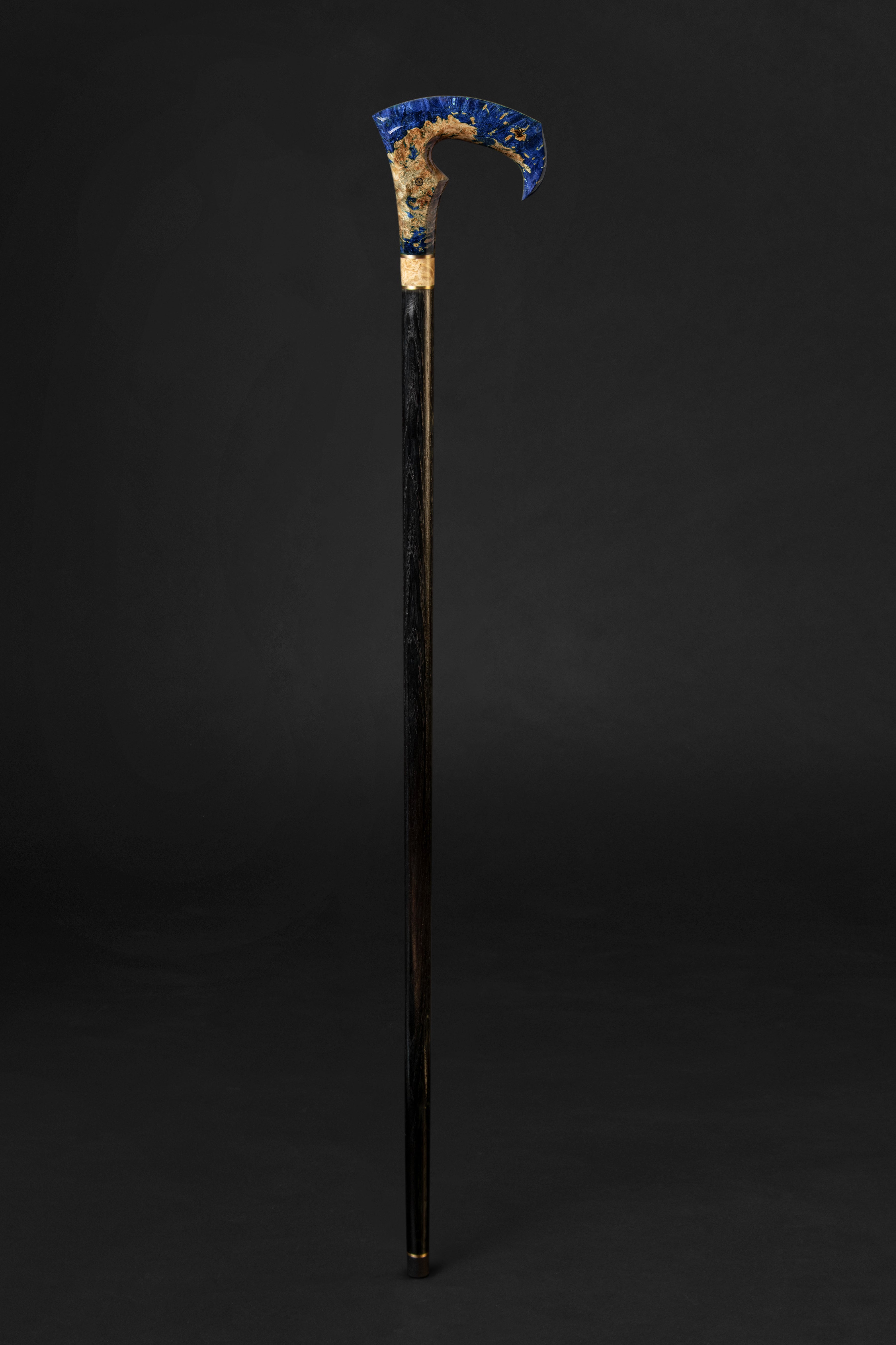 Luxury Cane Designer Blue Handle, Best Walking Cane for Balance | ART ...