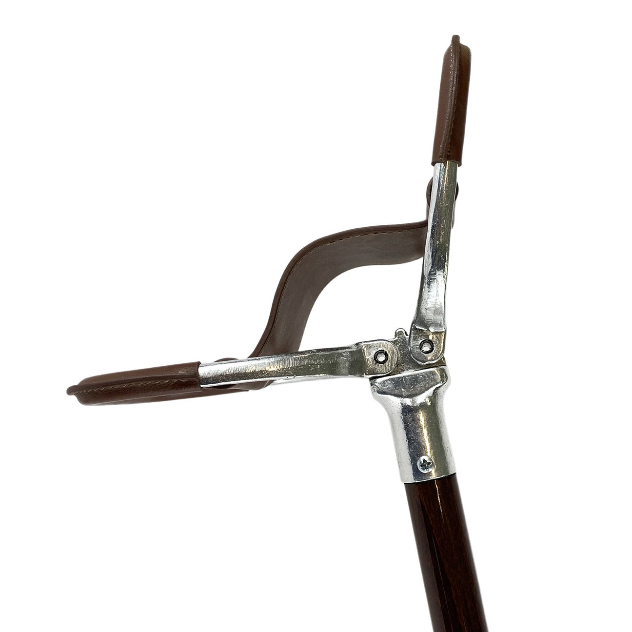 Leather Walking Stick Seat Shooting Stick Cane With Chair | ART WALKING ...