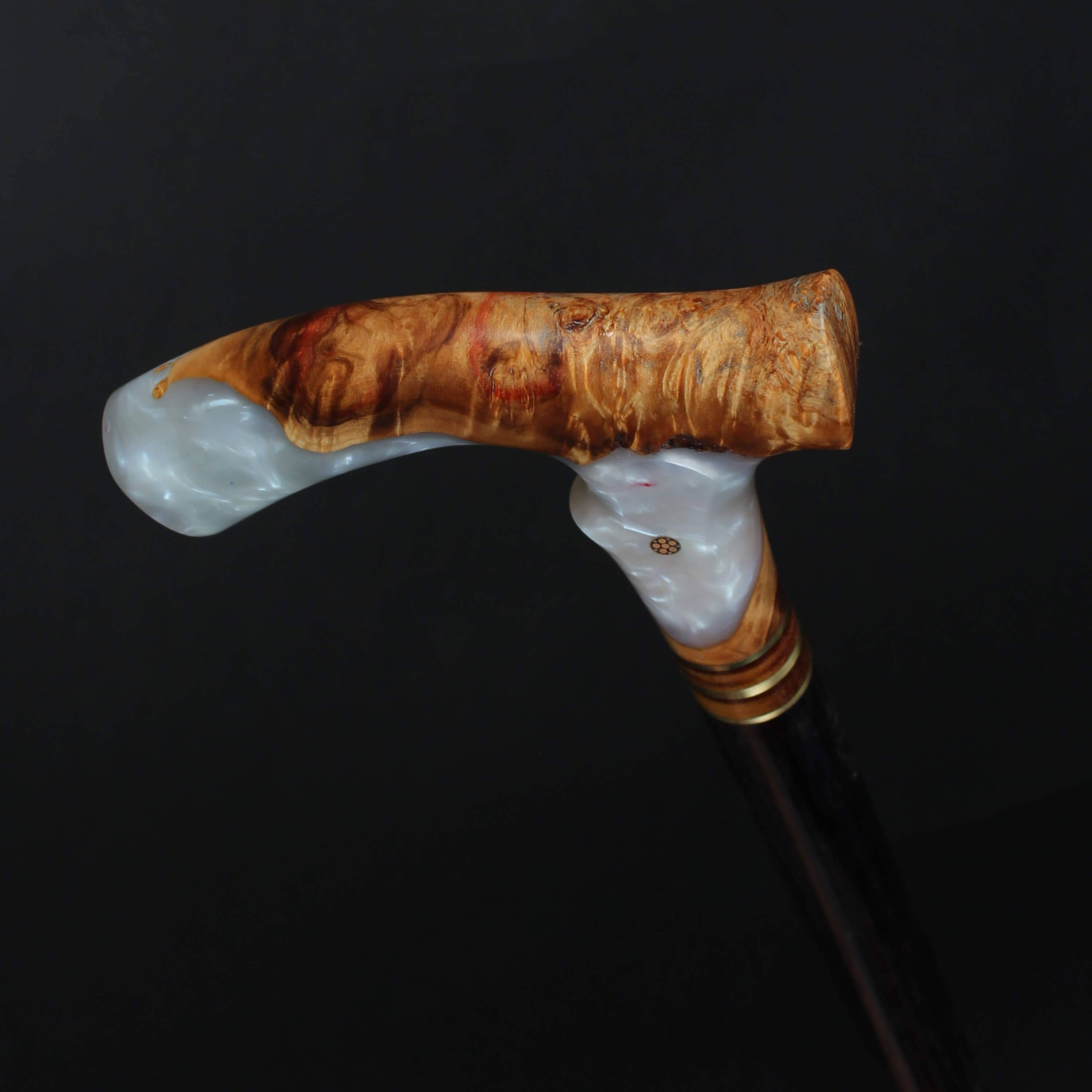 ArtWalkingSticks™ MAGIC Gray Walking Cane, Handmade - Make to Order ...