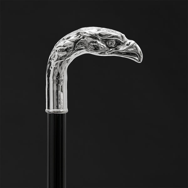 Fashionable Walking Cane For Men, Luxury Handle Silver Eagle Cane | ART ...