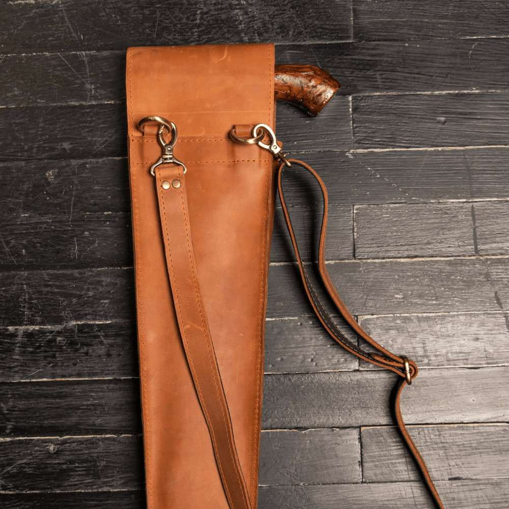 Bag for Walking Stick Storage, Walking Cane Case Leather | ART WALKING ...