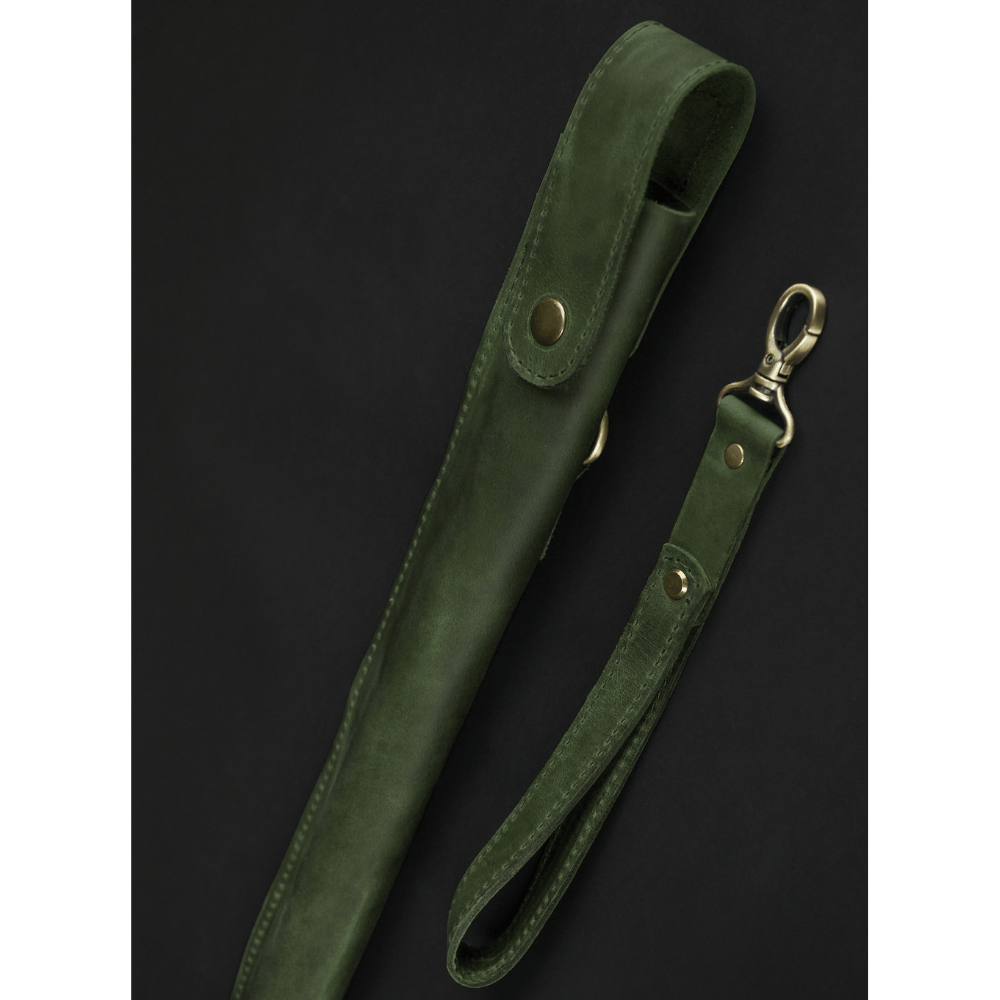 Bag for Walking Stick Storage, Walking Cane Case Leather - Cane Holder ...