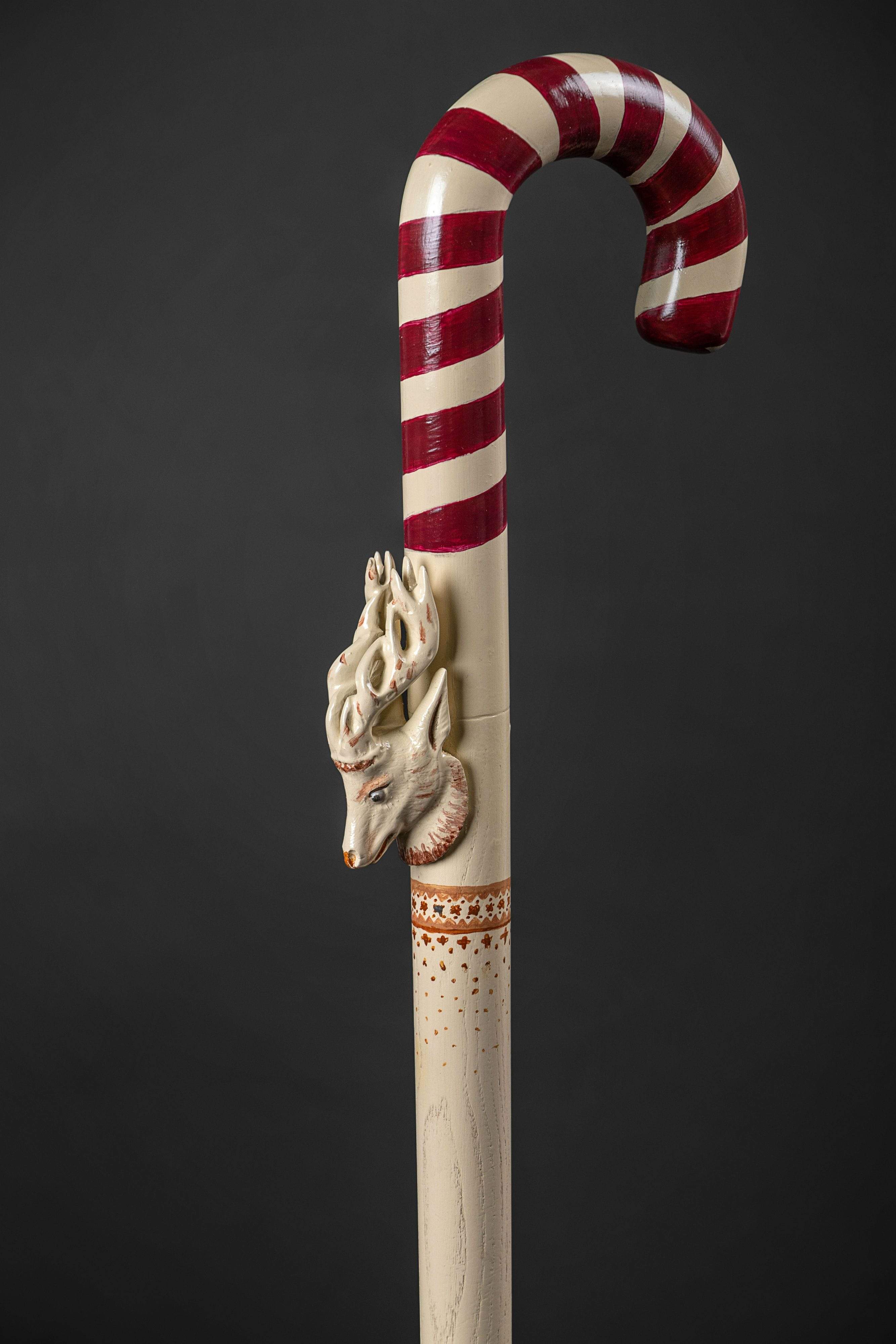 Christmas Candy Cane, Pretty Walking Sticks | ART WALKING STICKS
