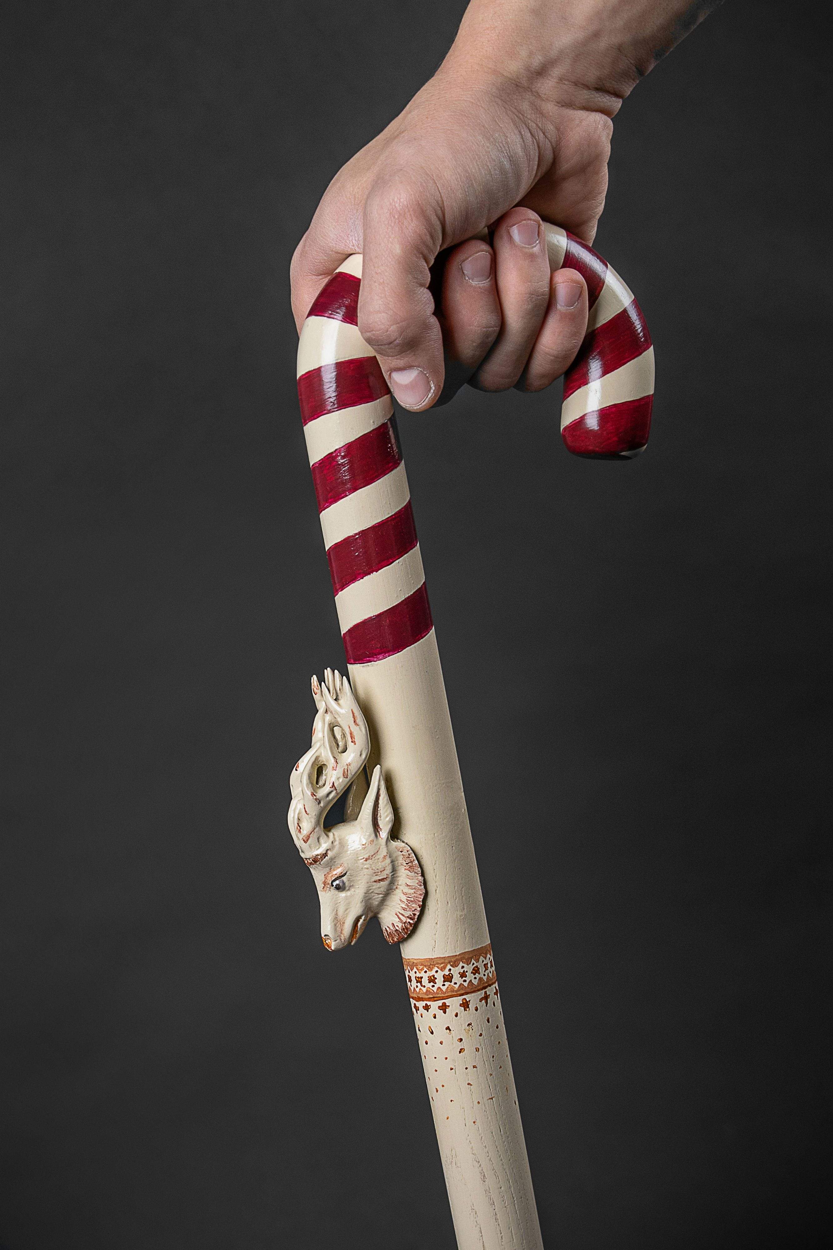 Christmas Candy Cane, Pretty Walking Sticks | ART WALKING STICKS