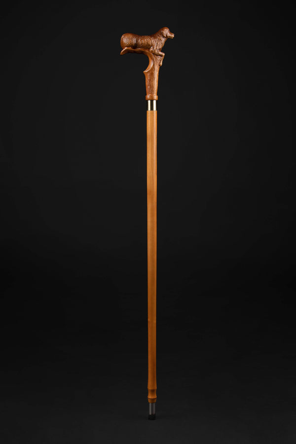 Comfort Grip Golden Retriever Walking Cane, Ergonomic Walking Stick