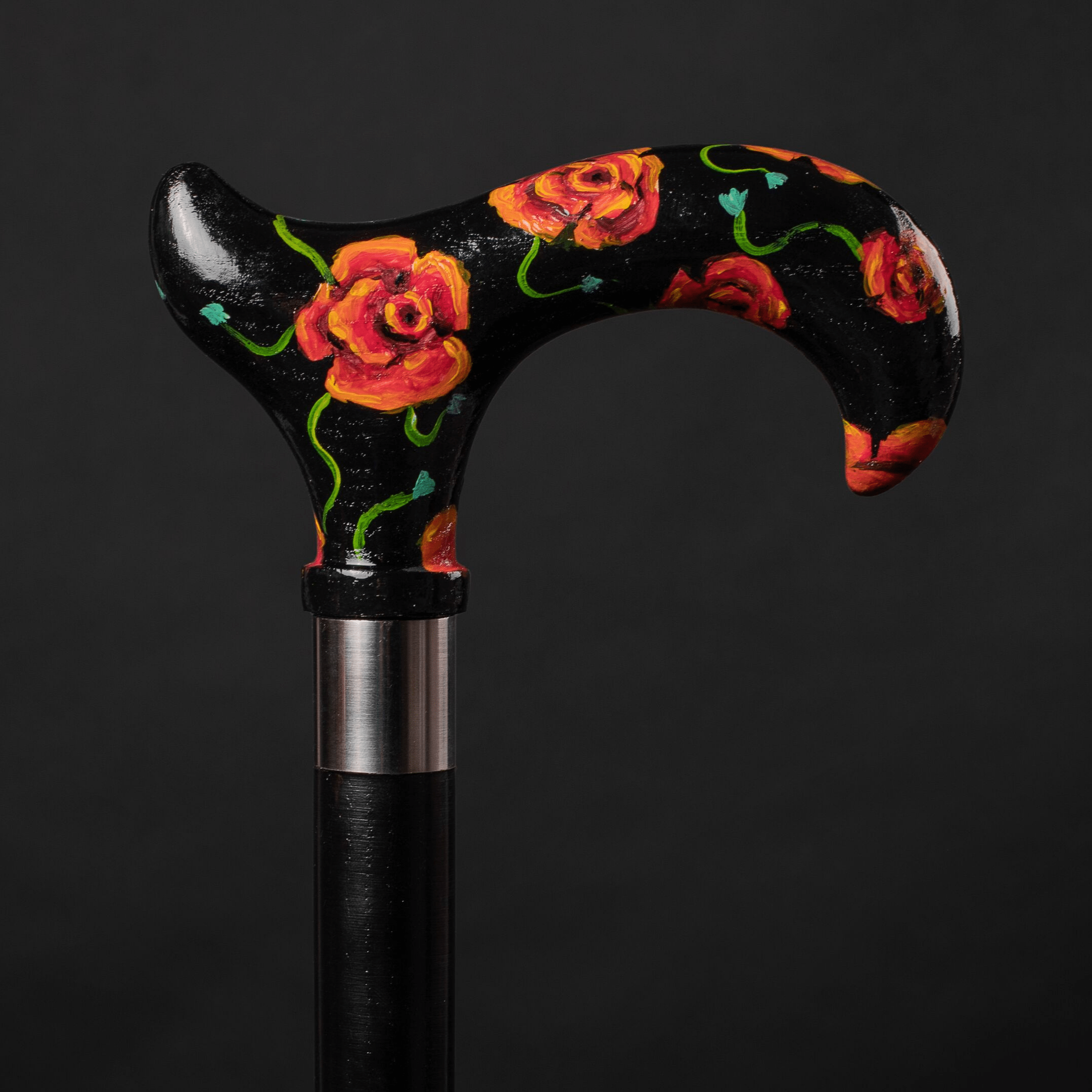 Decorative Walking Canes for Women Paisley Design | ART WALKING STICKS