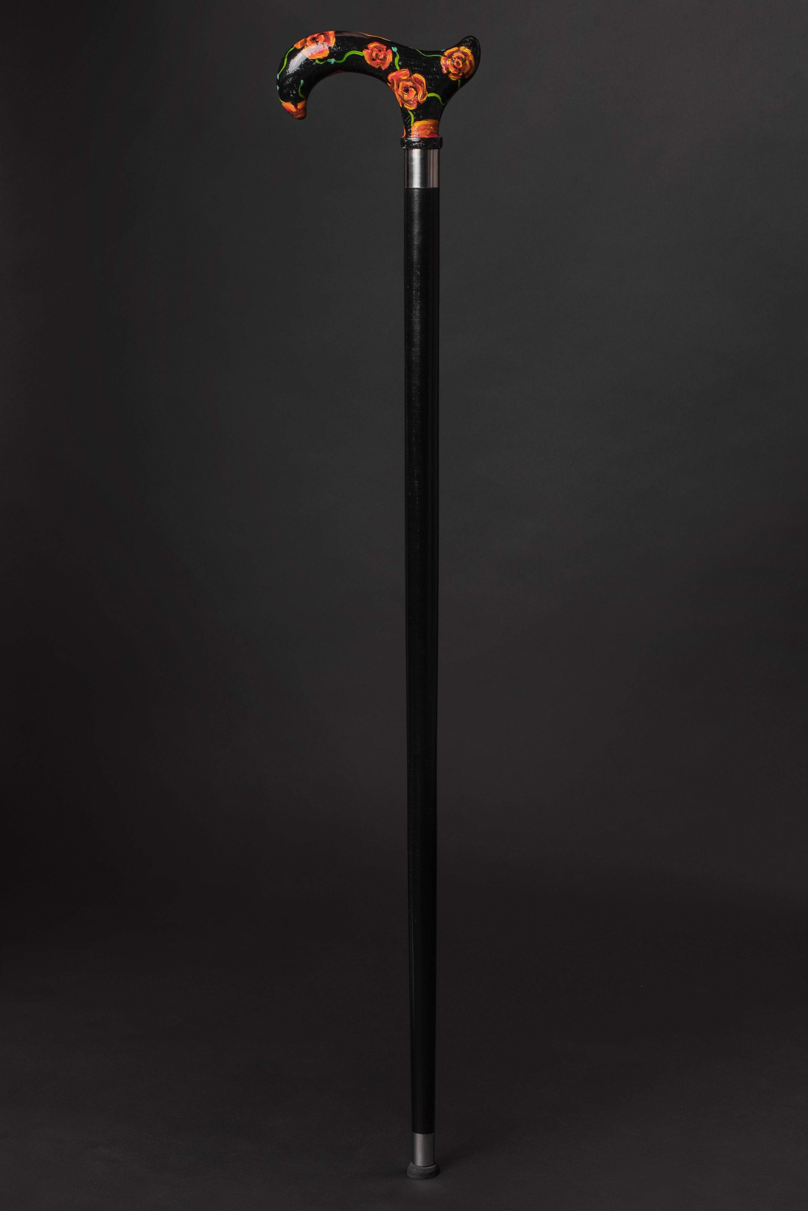 Decorative Walking Canes for Women Paisley Design | ART WALKING STICKS