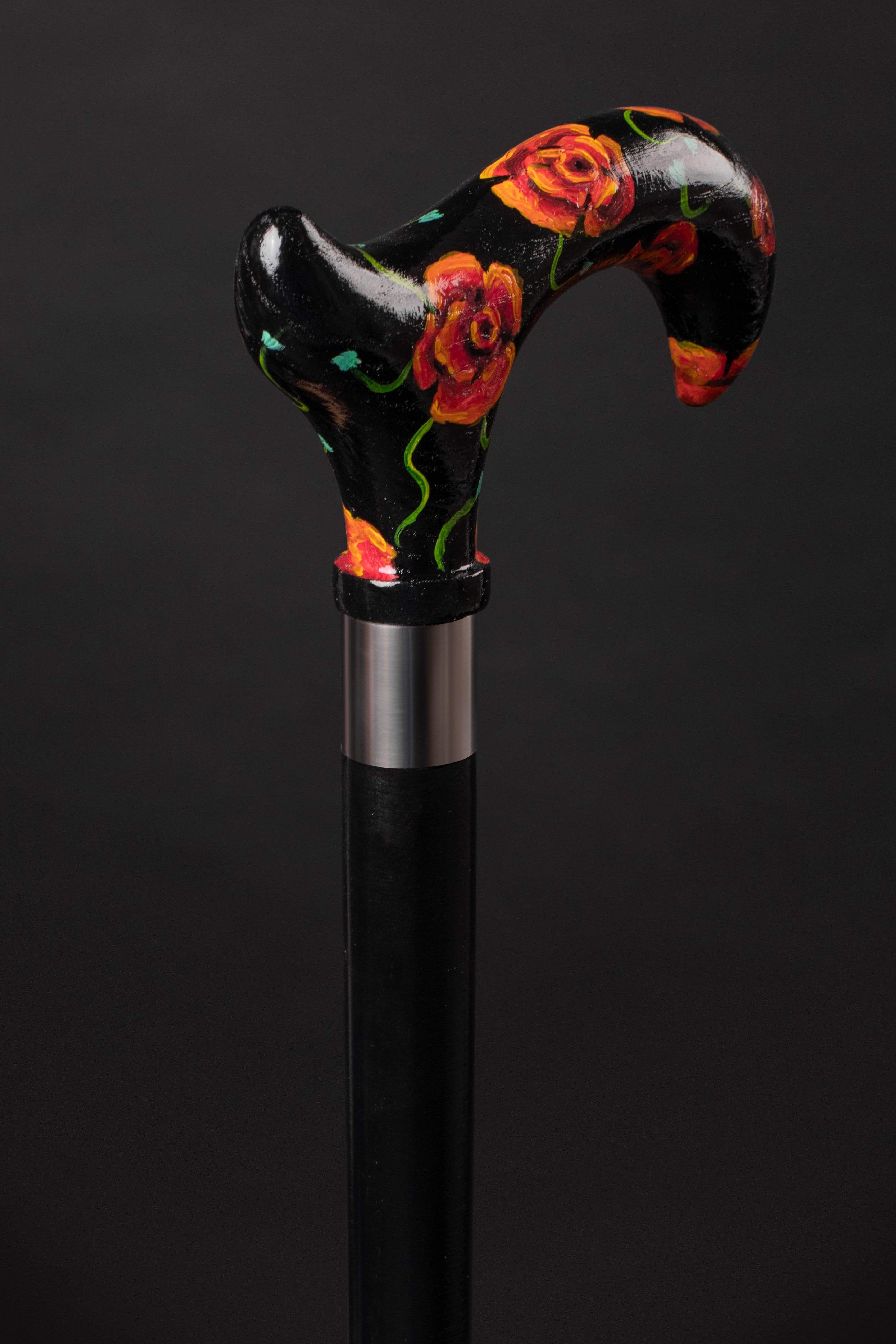 Decorative Walking Canes for Women Paisley Design | ART WALKING STICKS