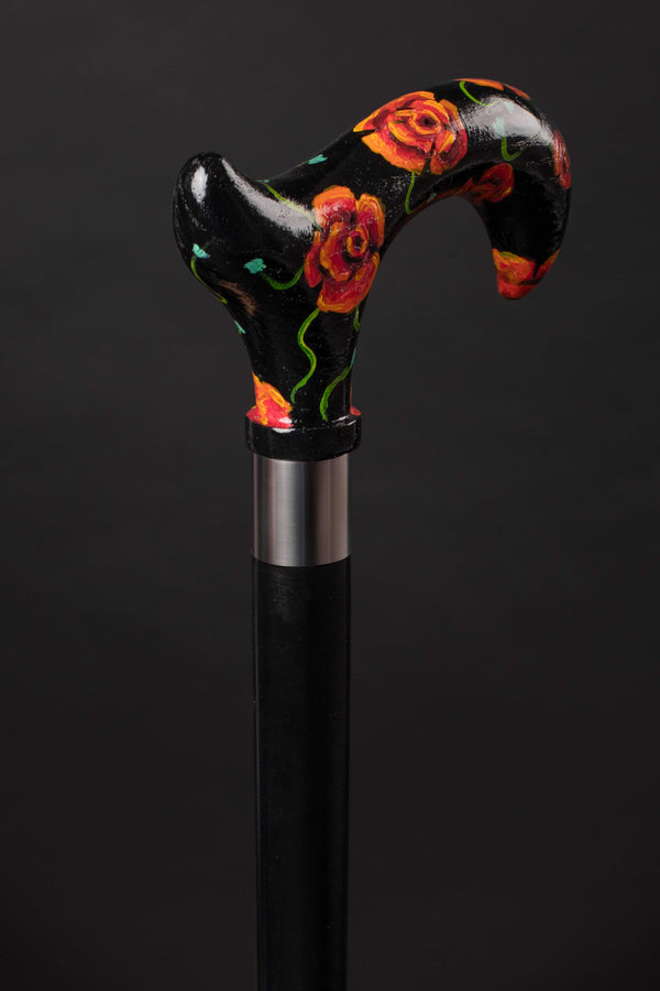 Decorative Walking Canes for Women Paisley Design | ART WALKING STICKS
