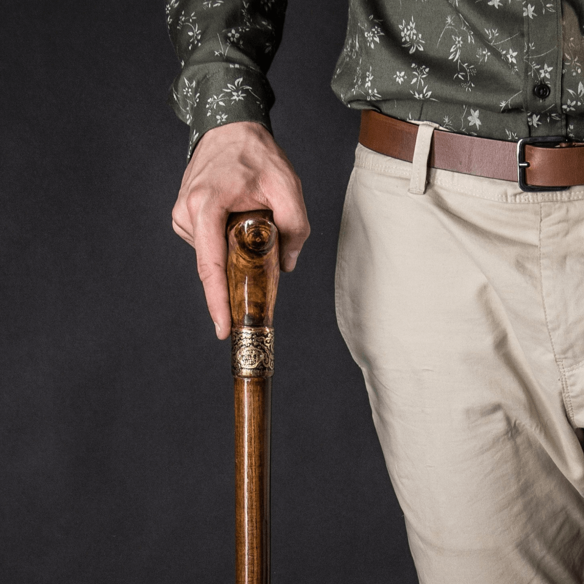 Derby Wooden Walking Stick - High-grade - Exclusive Accessory | ART ...