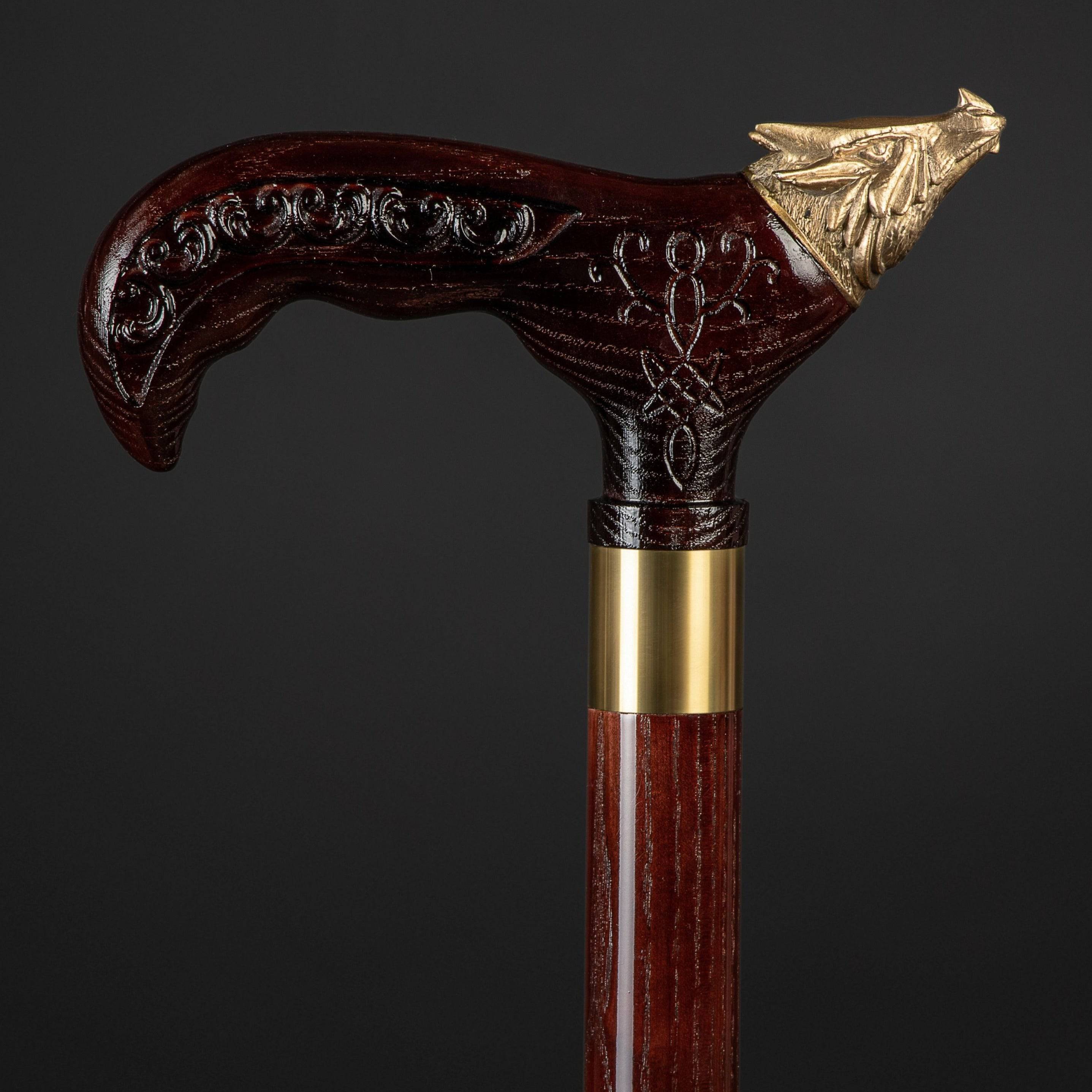 Dragon Handle Walking Stick For Men and Women | ART WALKING STICKS