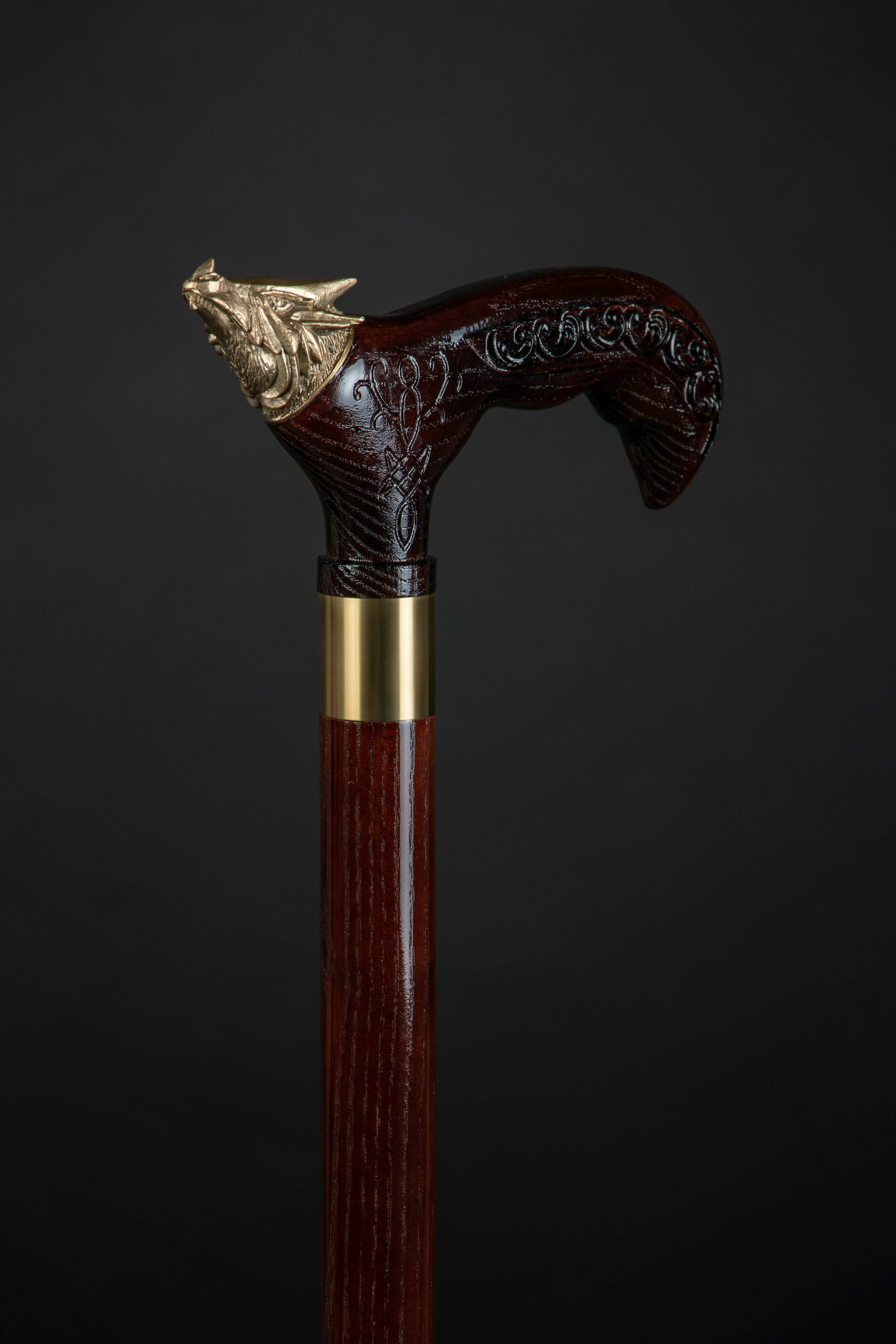 Dragon Handle Walking Stick For Men and Women | ART WALKING STICKS