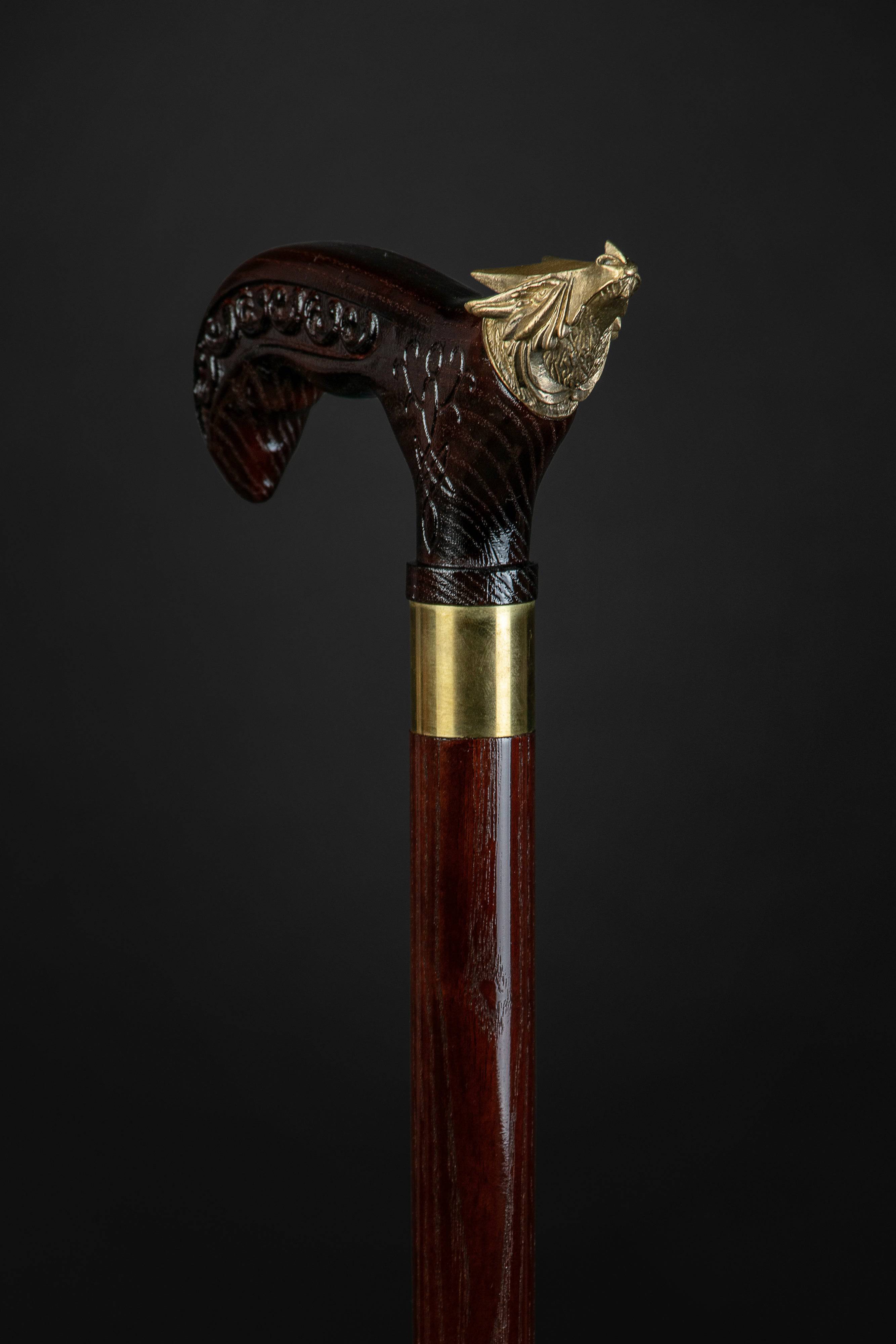Dragon Handle Walking Stick For Men and Women | ART WALKING STICKS