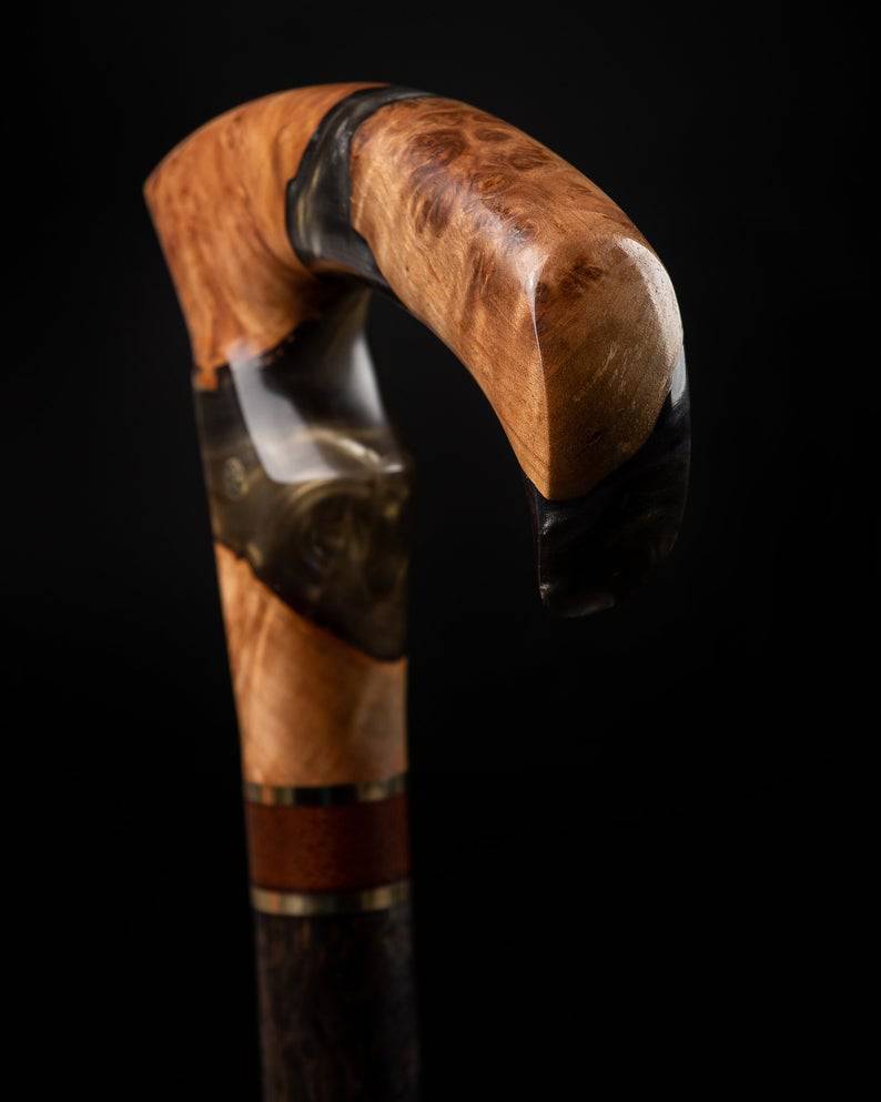 Epoxy Resin Walking Stick, Walking Cane For Gentleman and Ladies | ART ...