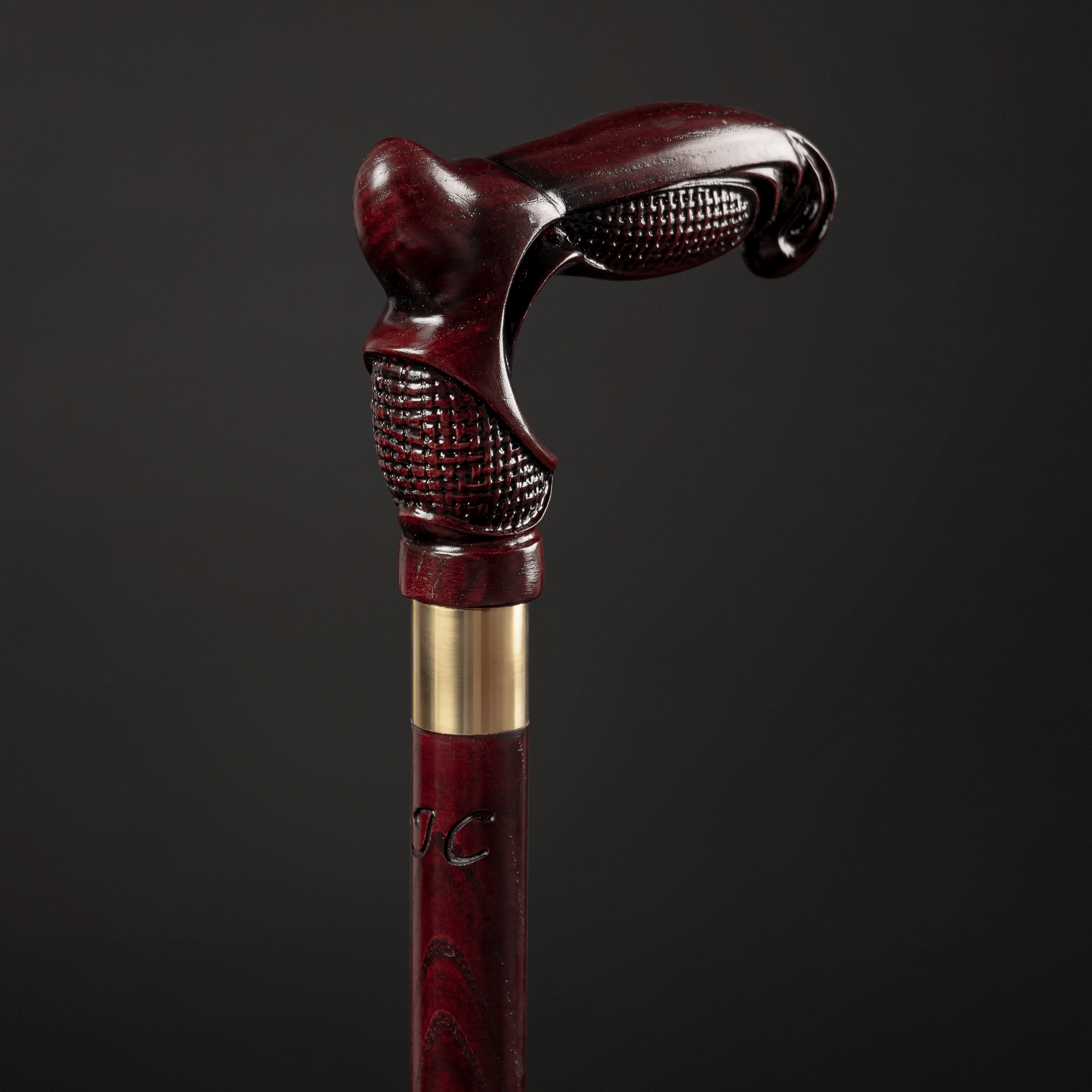 Ergonomic Handle Walking Stick - Walking Cane with Anatomic Handle