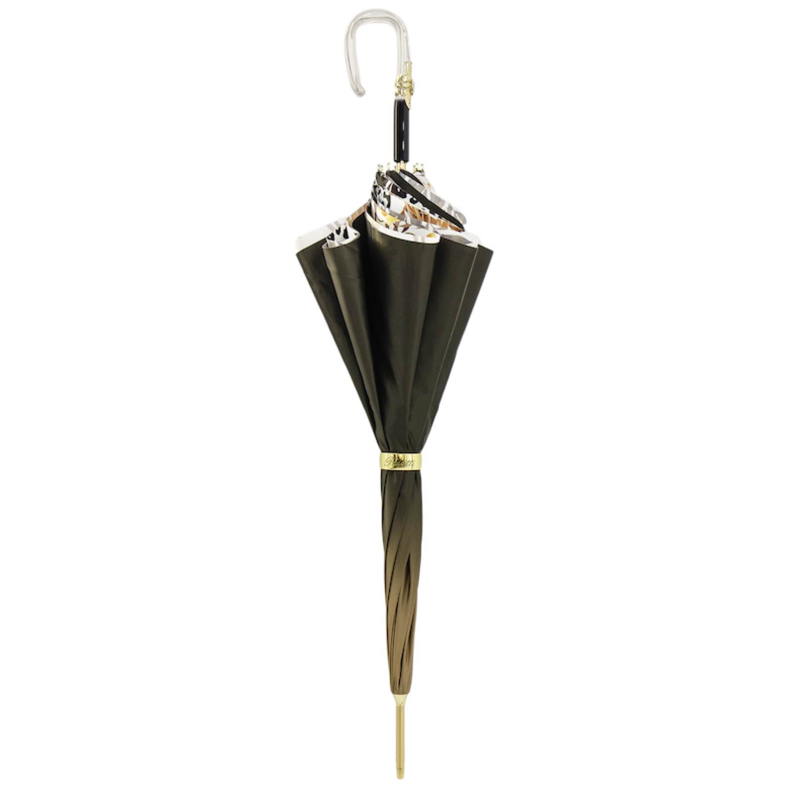 Designer Umbrella For Women With A Unique Handle, Vintage Fabric