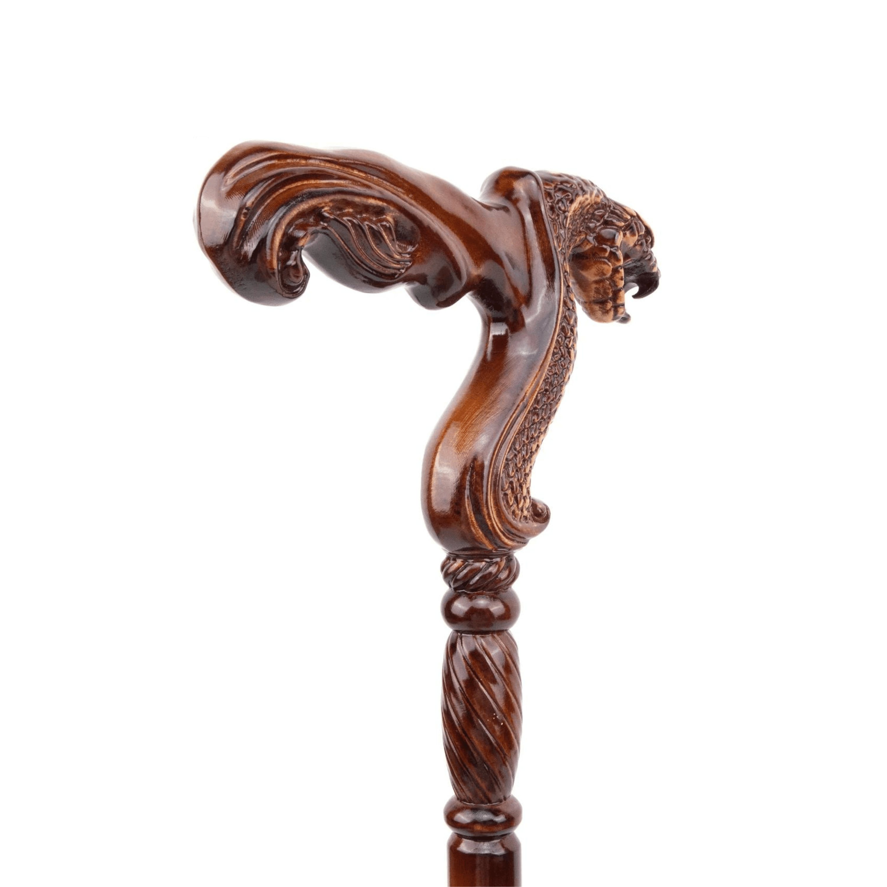 Fancy Folding Cobra Snake Walking Cane, Ergonomic Handle | ART WALKING ...