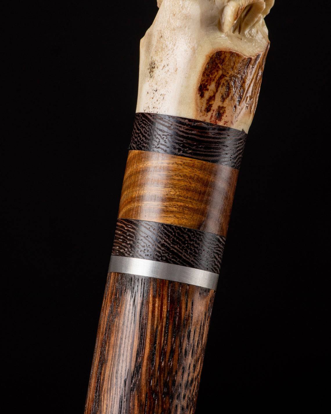 Irish Horse Walking Cane Handle Deer Bone, Limited Colection | ART ...