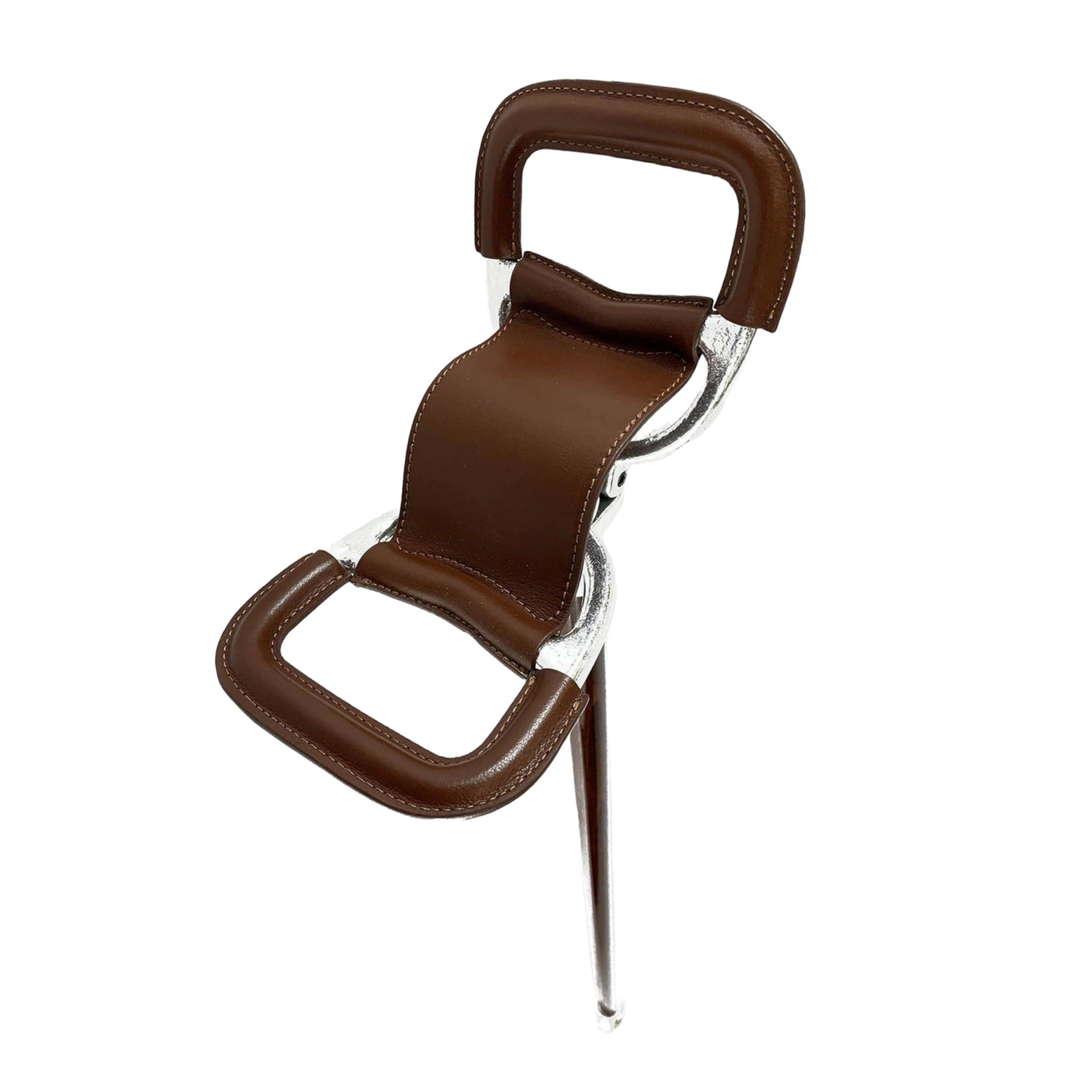 Leather Walking Stick Seat Shooting Stick Cane With Chair | ART WALKING ...