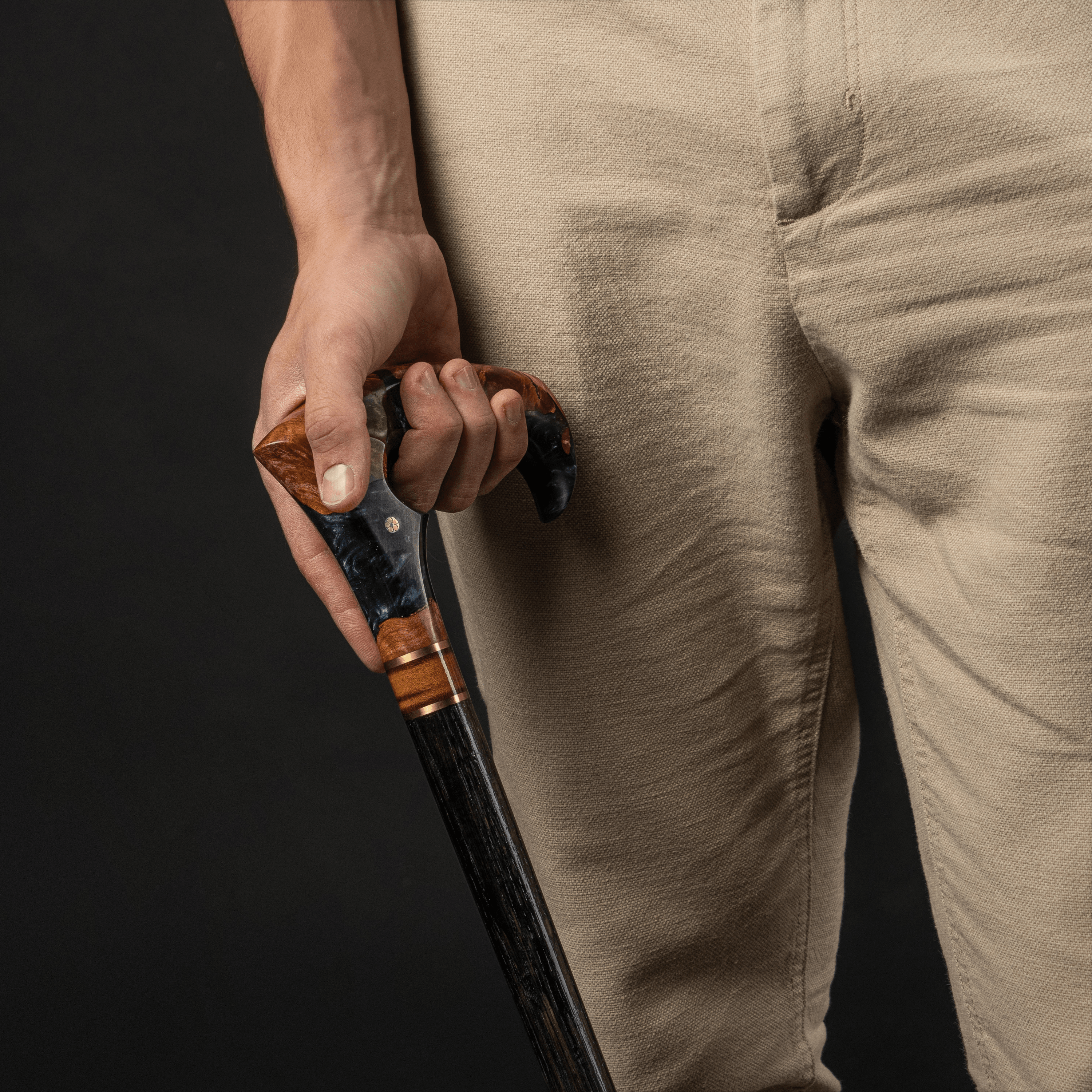 Luxury Walking Cane Indigo Lucite Canes Best Walking Canes | ART ...