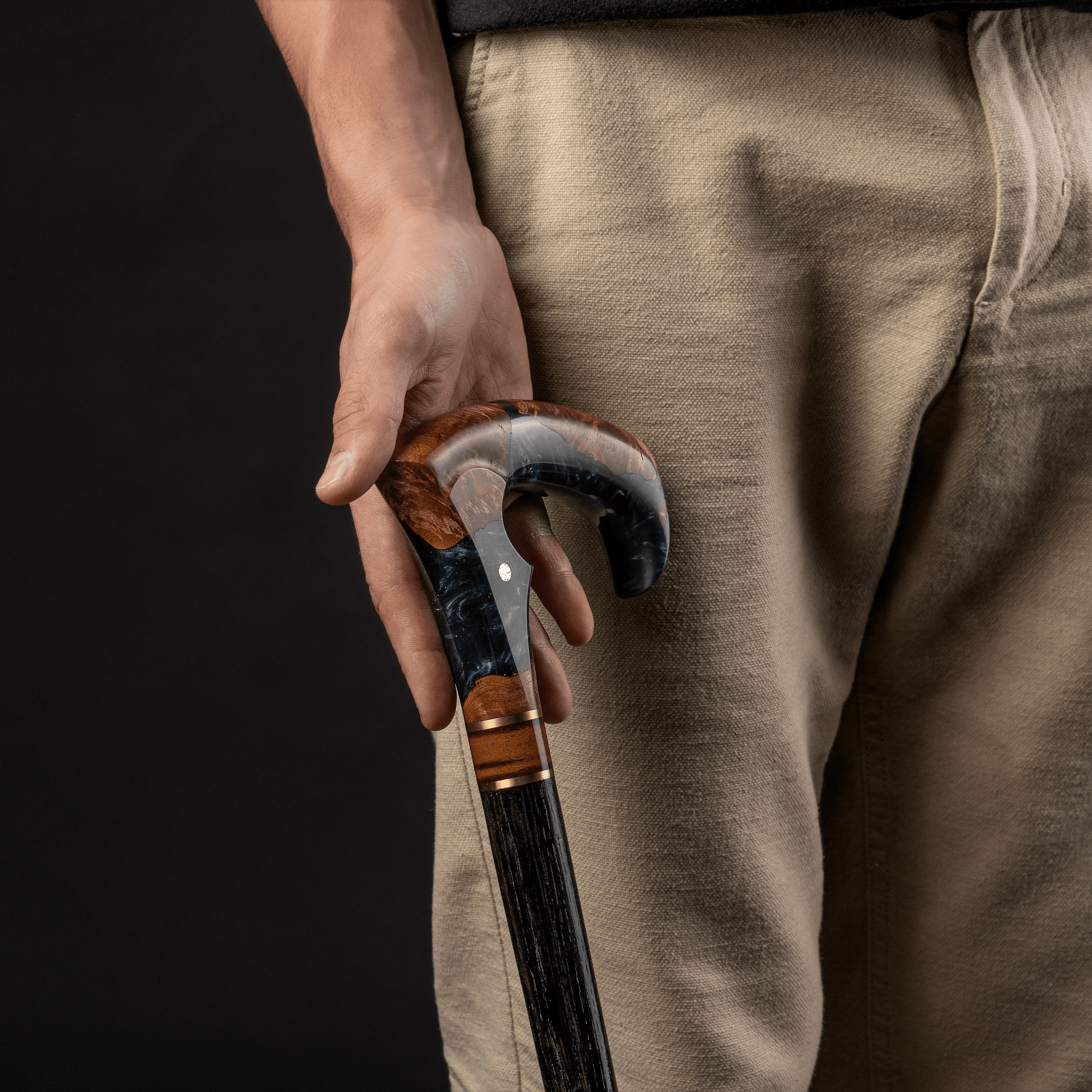 Luxury Walking Cane Indigo Lucite Canes Best Walking Canes | ART ...