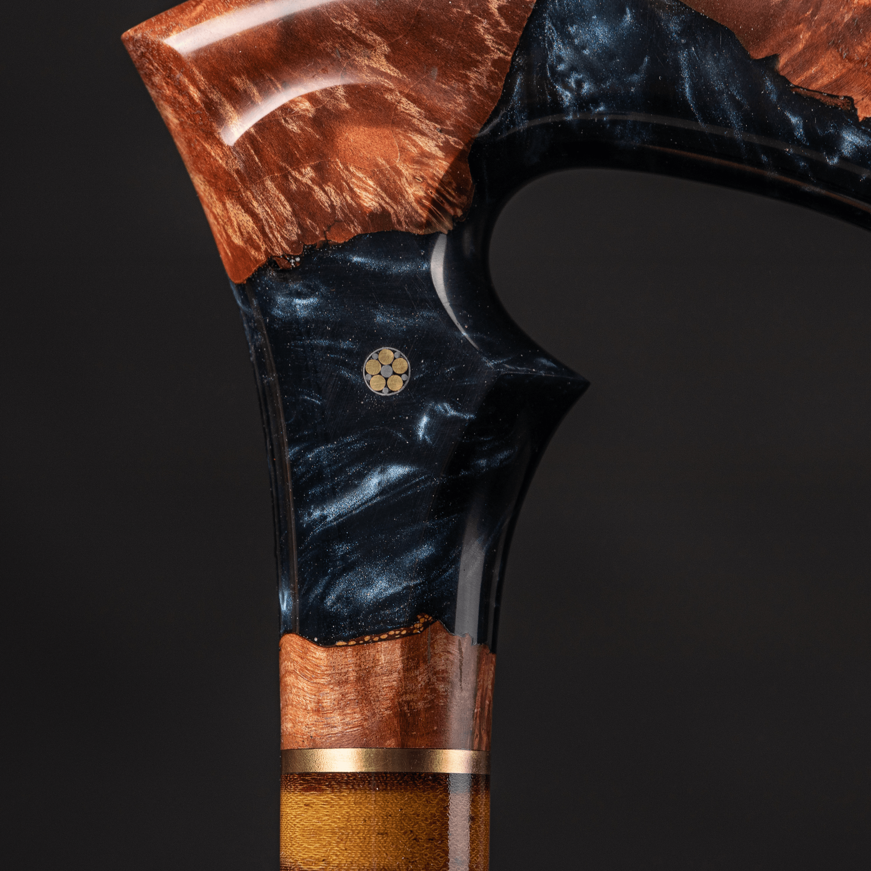 Luxury Walking Cane Indigo Lucite Canes Best Walking Canes | ART ...