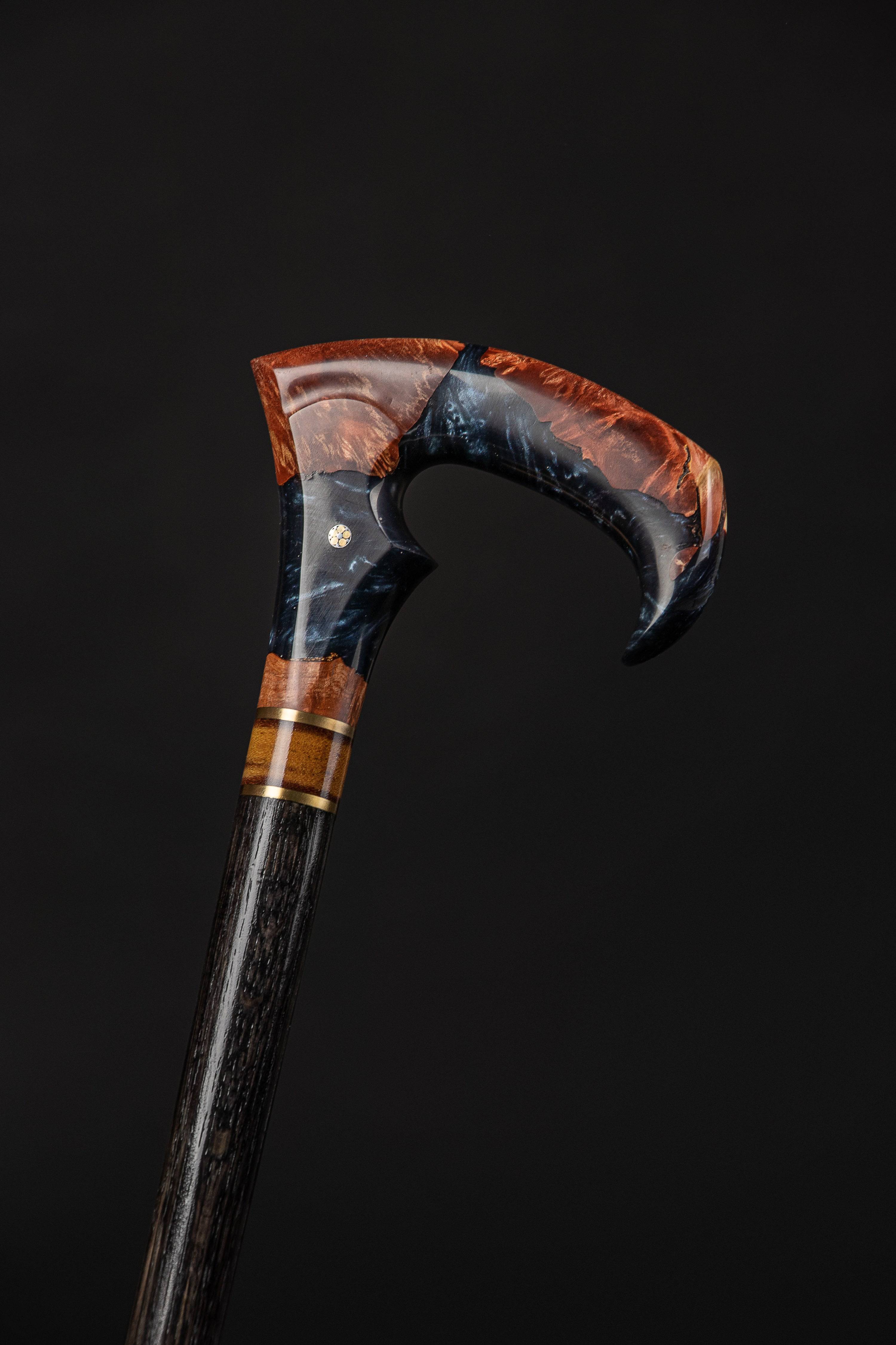 Luxury Walking Cane Indigo Lucite Canes Best Walking Canes | ART ...