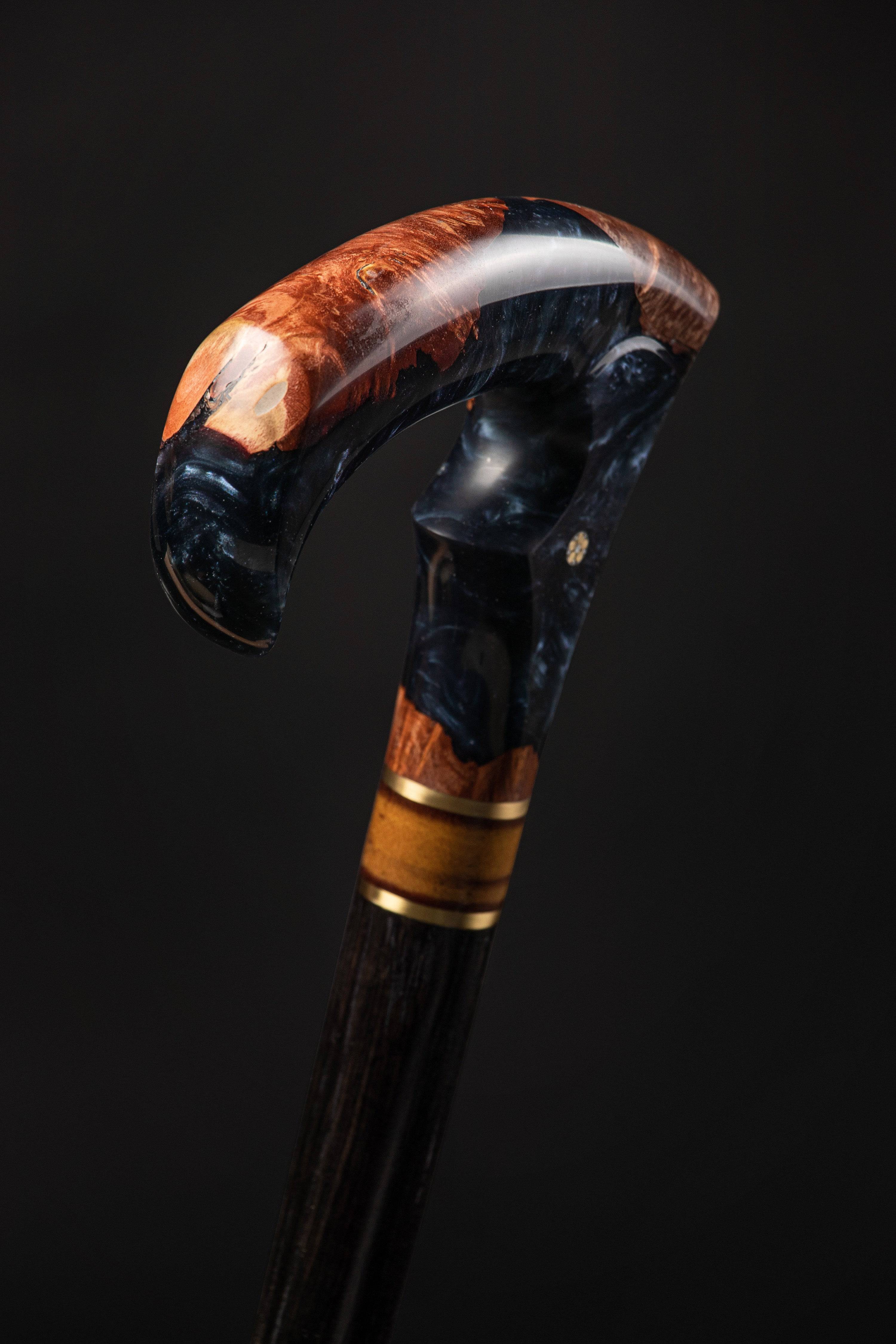 Luxury Walking Cane Indigo Lucite Canes Best Walking Canes | ART ...