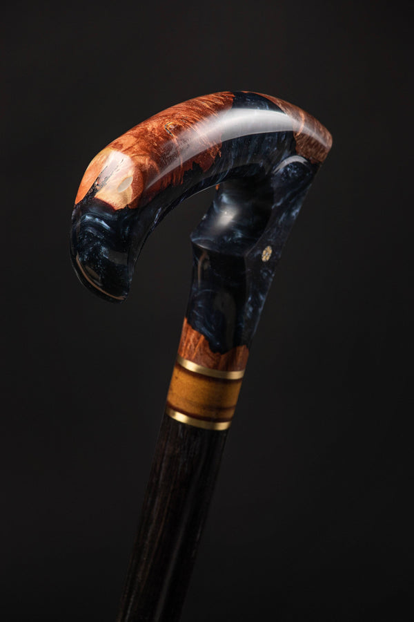 Luxury Walking Cane Indigo Lucite Canes Best Walking Canes | ART ...