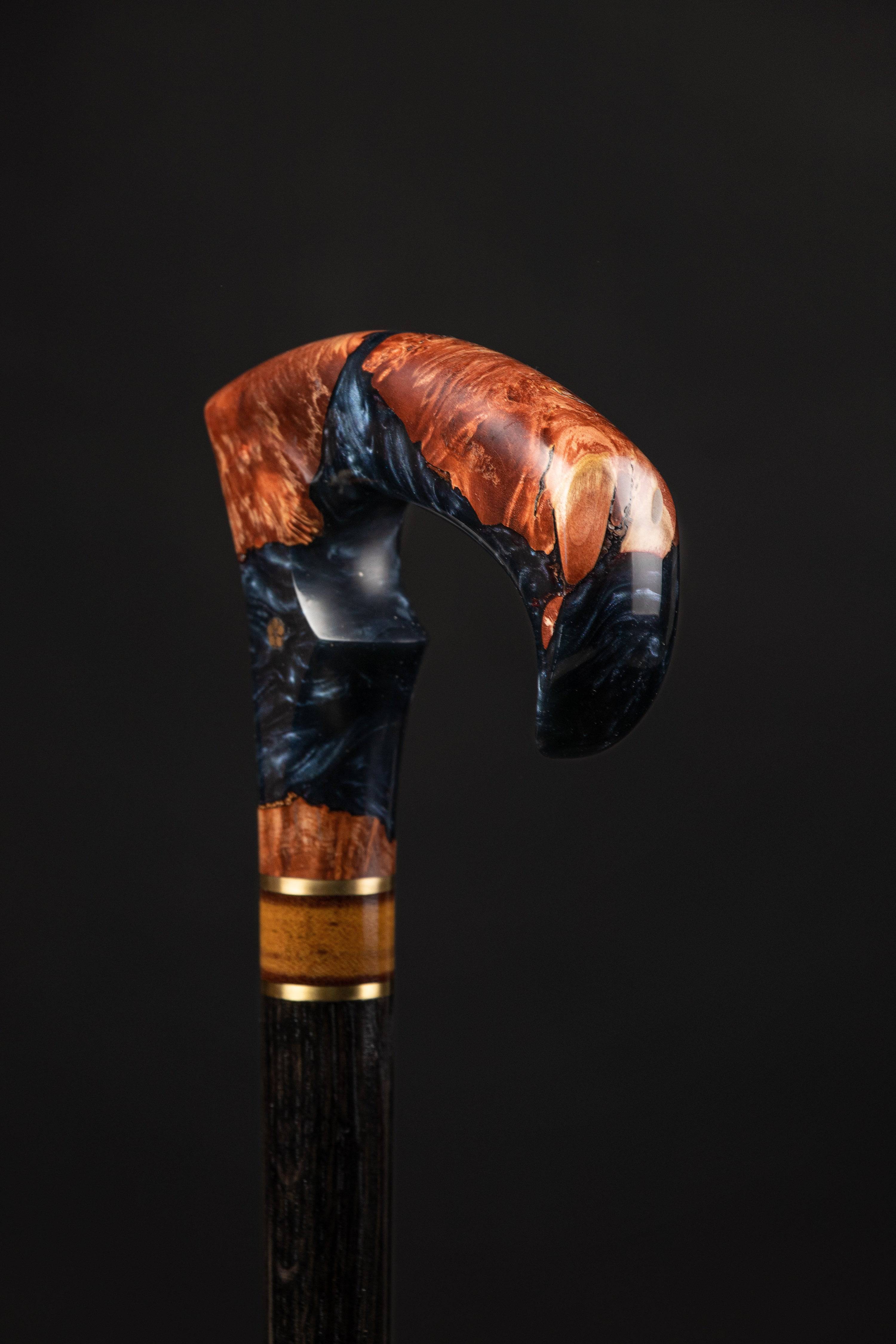 Luxury Walking Cane Indigo Lucite Canes Best Walking Canes | ART ...