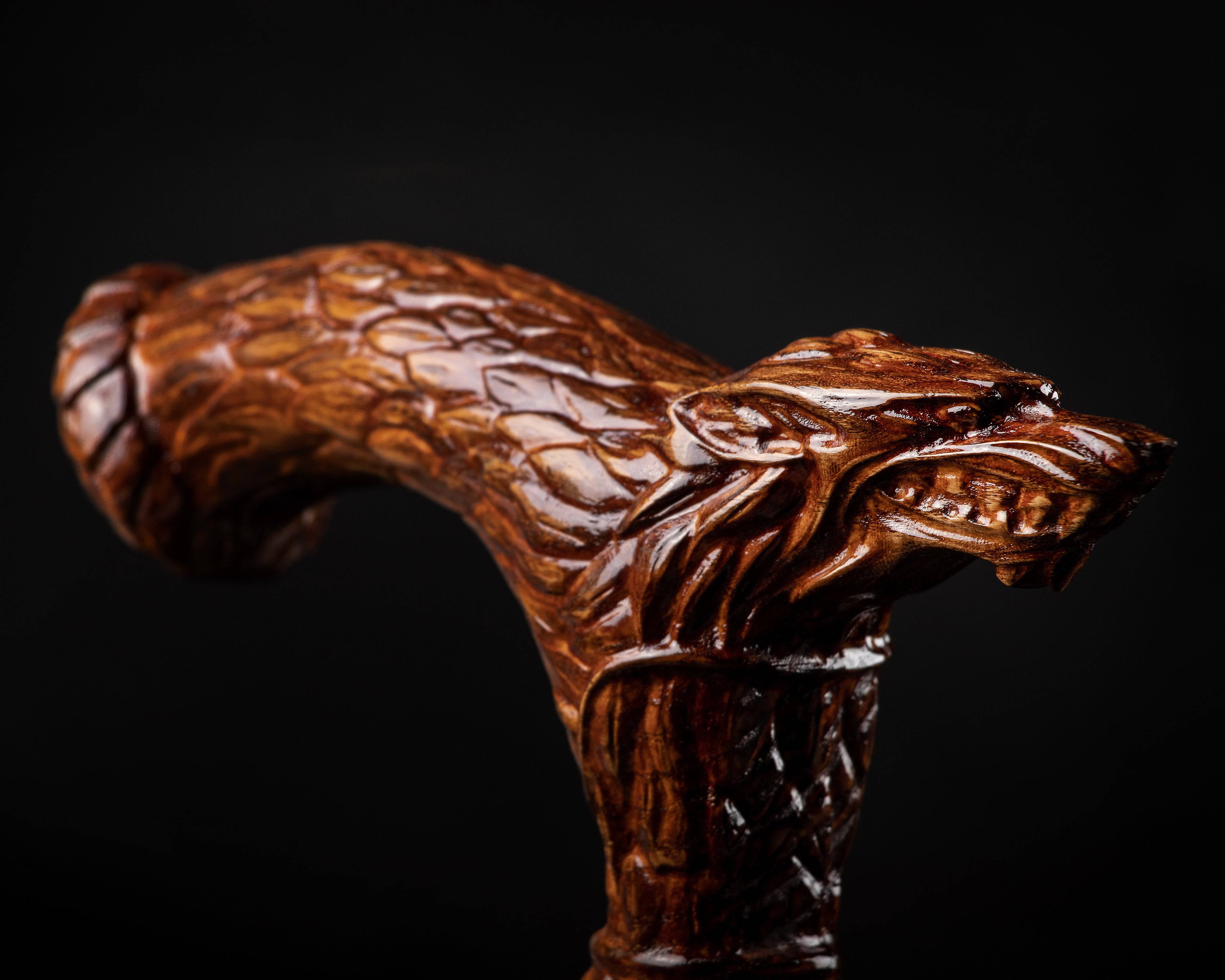 Сollapsible Walking Cane - Wolf, Very Durable, Exclusive collection ...