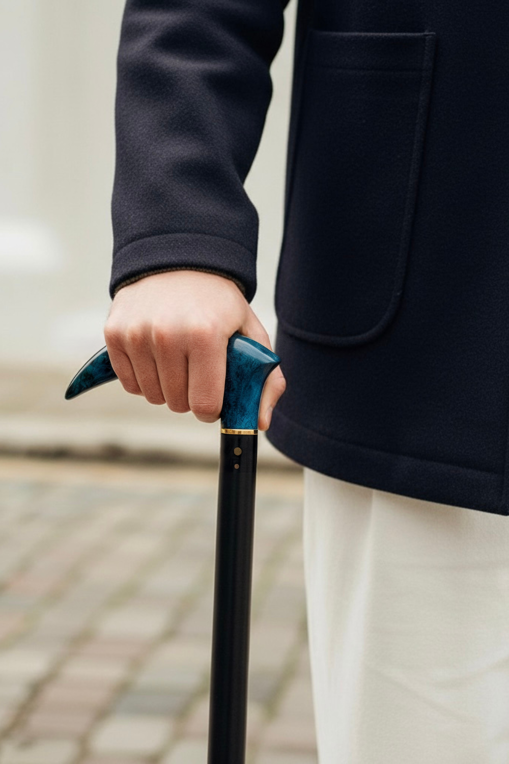 Exotic Burl Wood Walking Cane – Fashionable Artisan Stick
