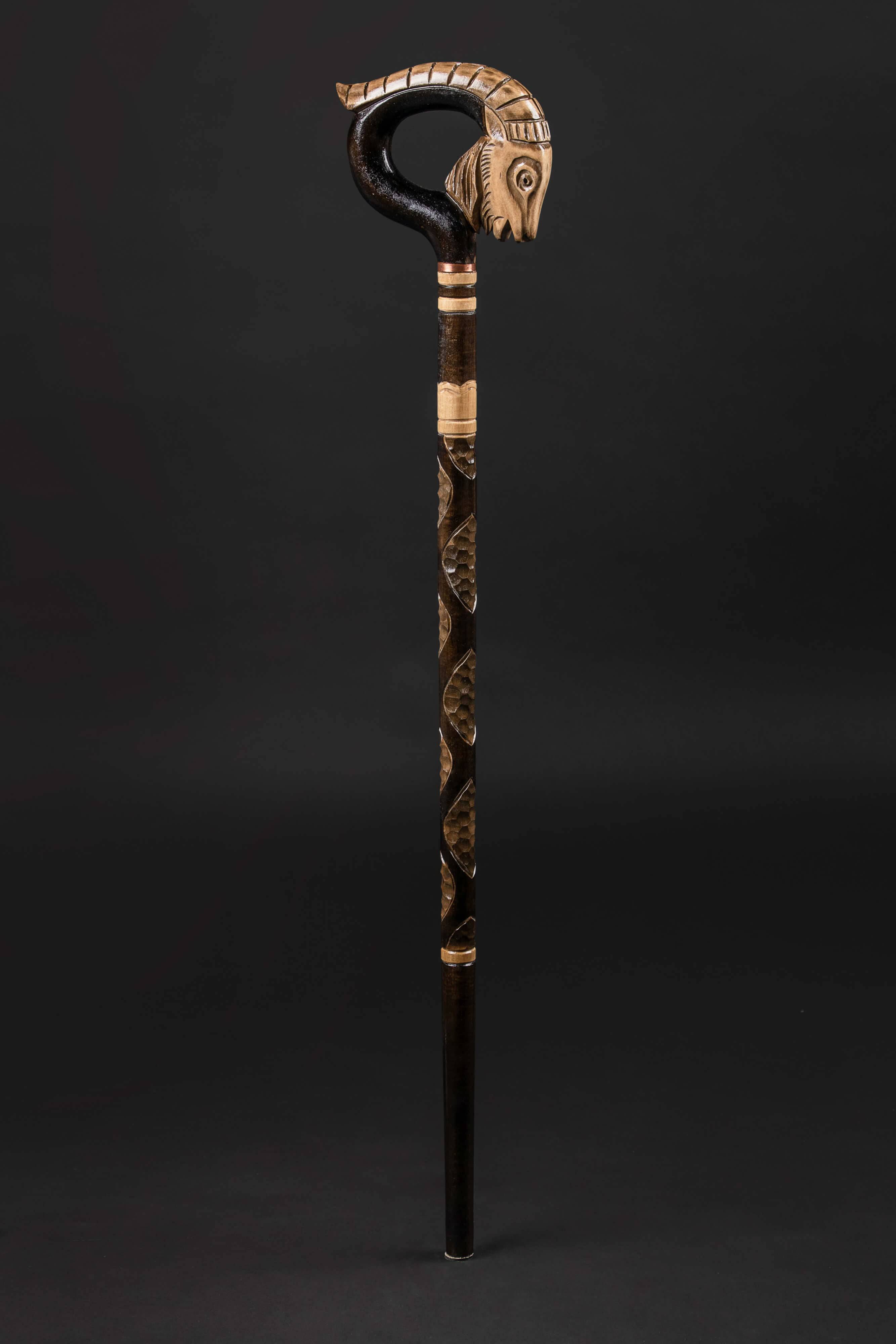 Ram Handle Walking Cane Gift For Men and Women, Walking Stick | ART ...