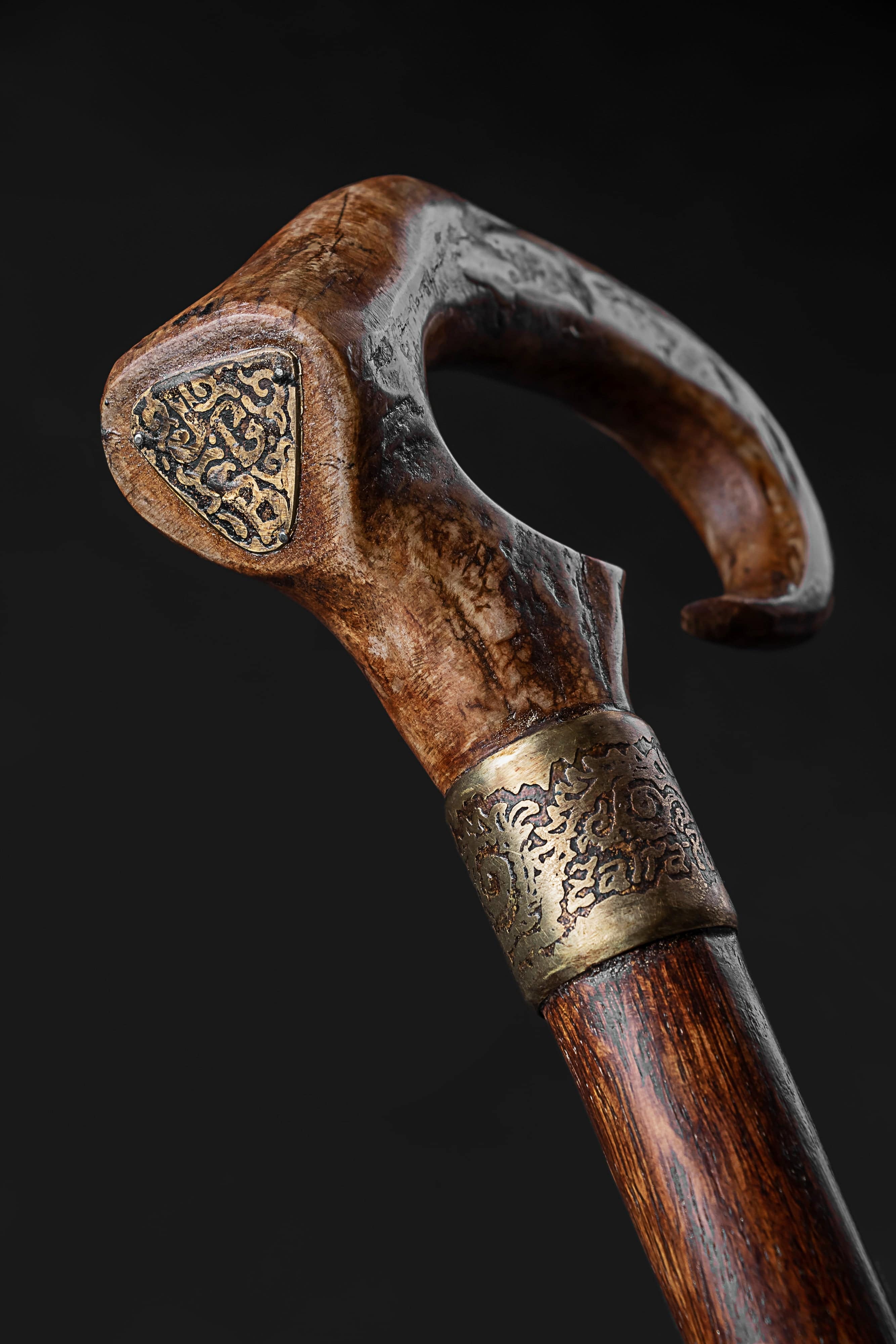 Ram's Horn Walking Stick - Limited Collection